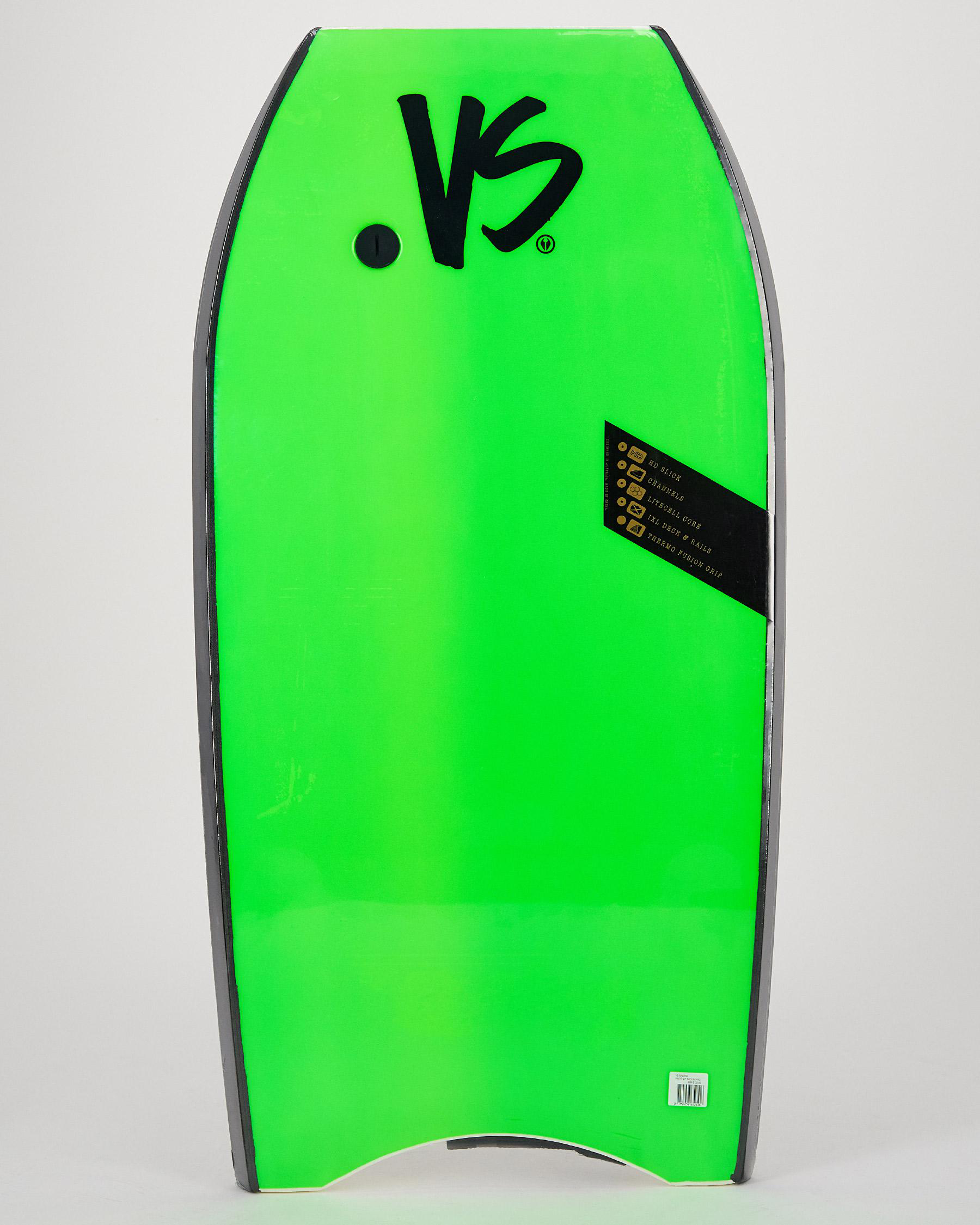 Shop Versus Inferno 42" Bodyboard In White/fluro Green - Fast Shipping ...