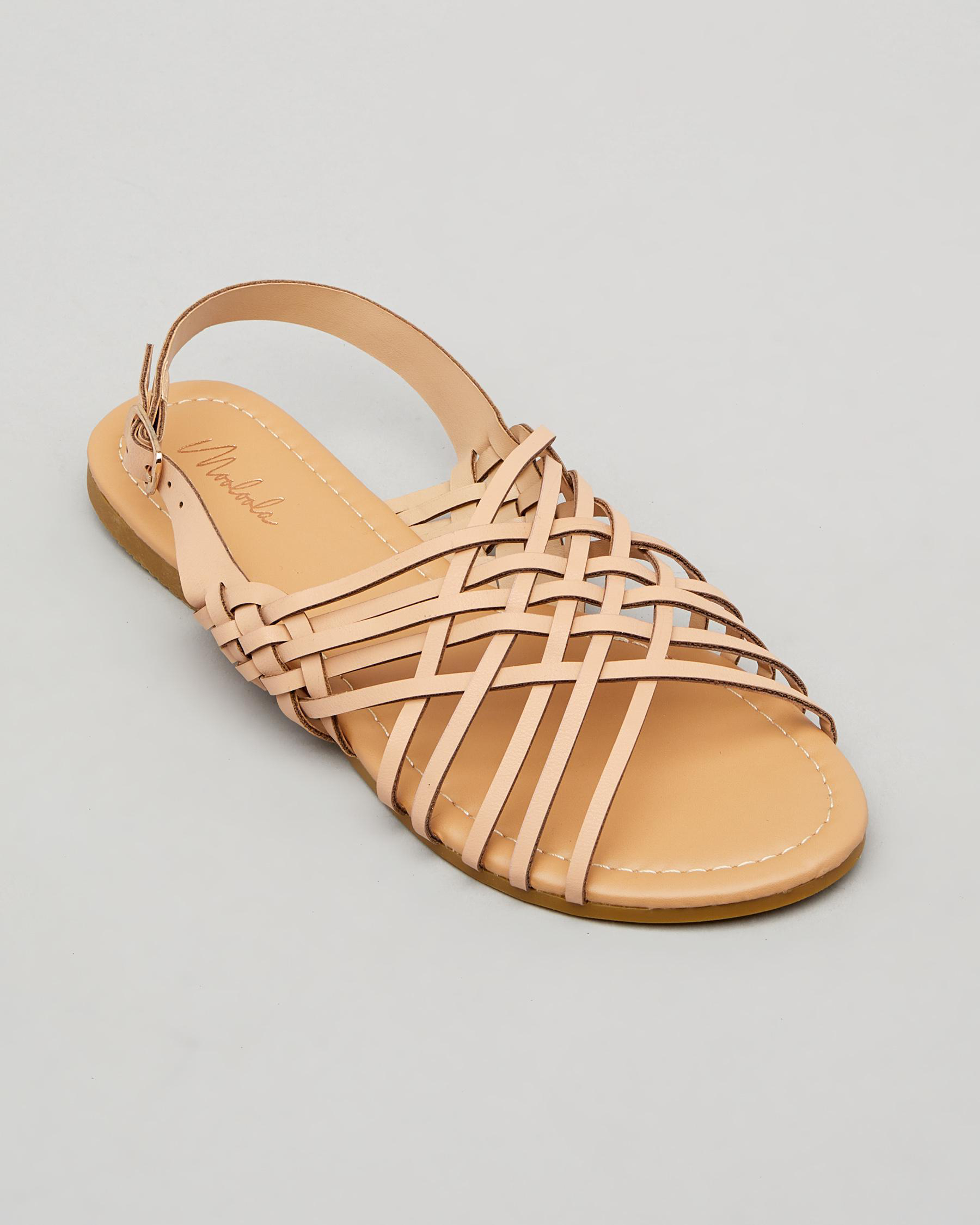 Shop Mooloola Brandy Sandals In Tan - Fast Shipping & Easy Returns ...