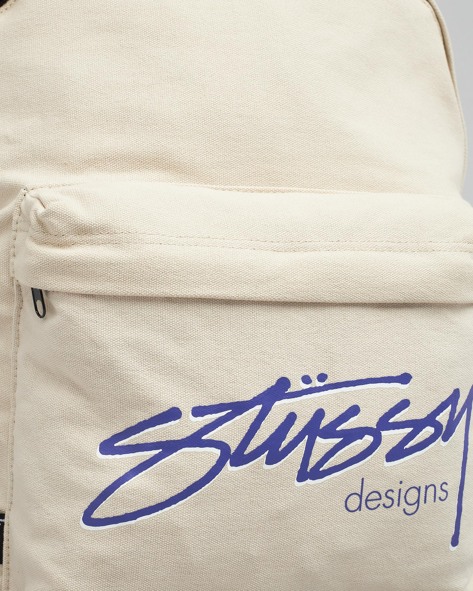 Shop Stussy Designs Backpack In White Sand - Fast Shipping & Easy ...