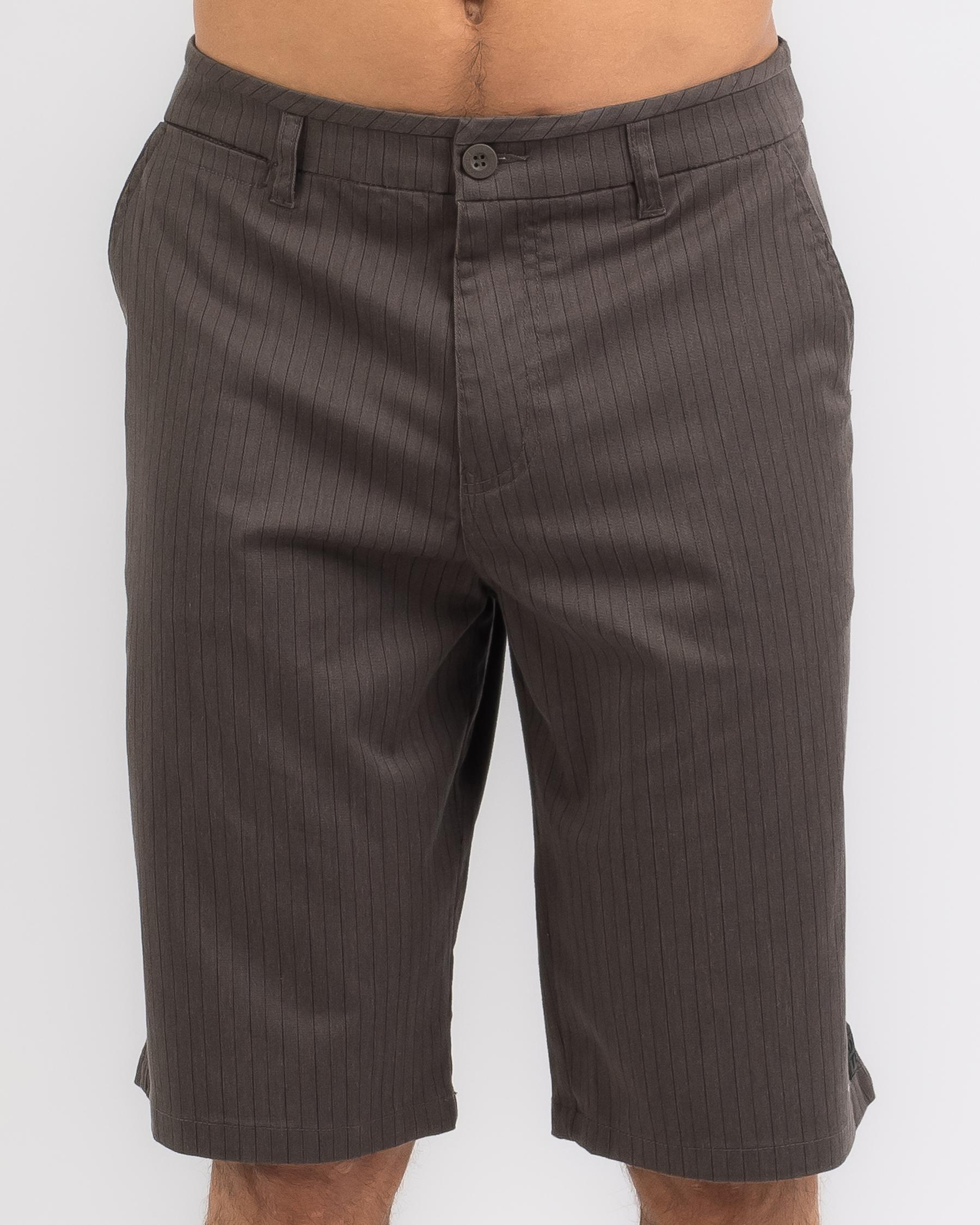 Shop Dexter Rail Walk Shorts In Charcoal - Fast Shipping & Easy Returns ...