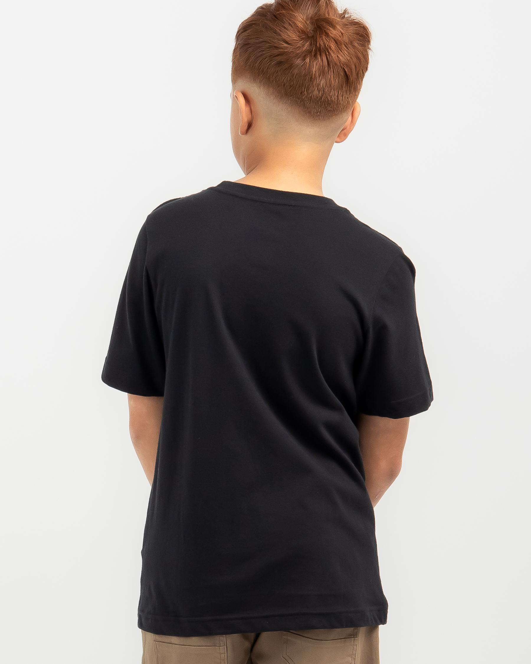 Shop Fox Boys' Absolute T-Shirt In Black - Fast Shipping & Easy Returns ...