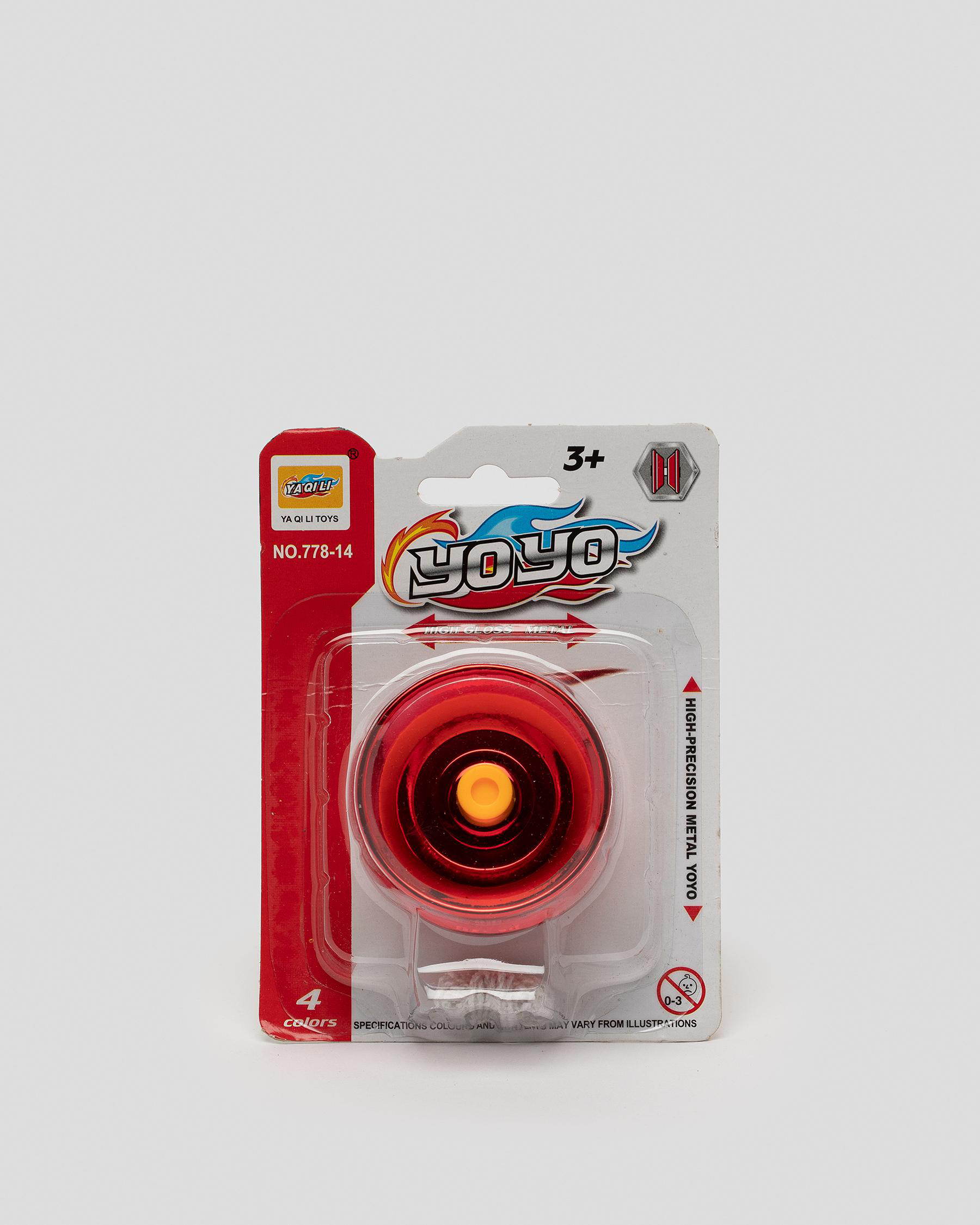 Shop Get It Now High Gloss Metal Yoyo Toy In Red - Fast Shipping & Easy ...