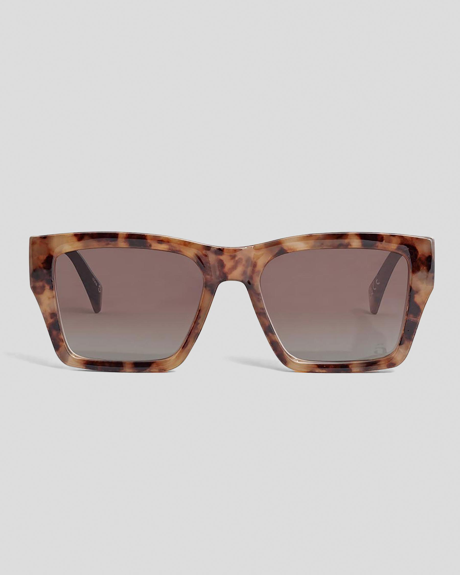 Shop Szade Eyewear Sharp Polarised Sunglasses In Coquina / Hustler ...