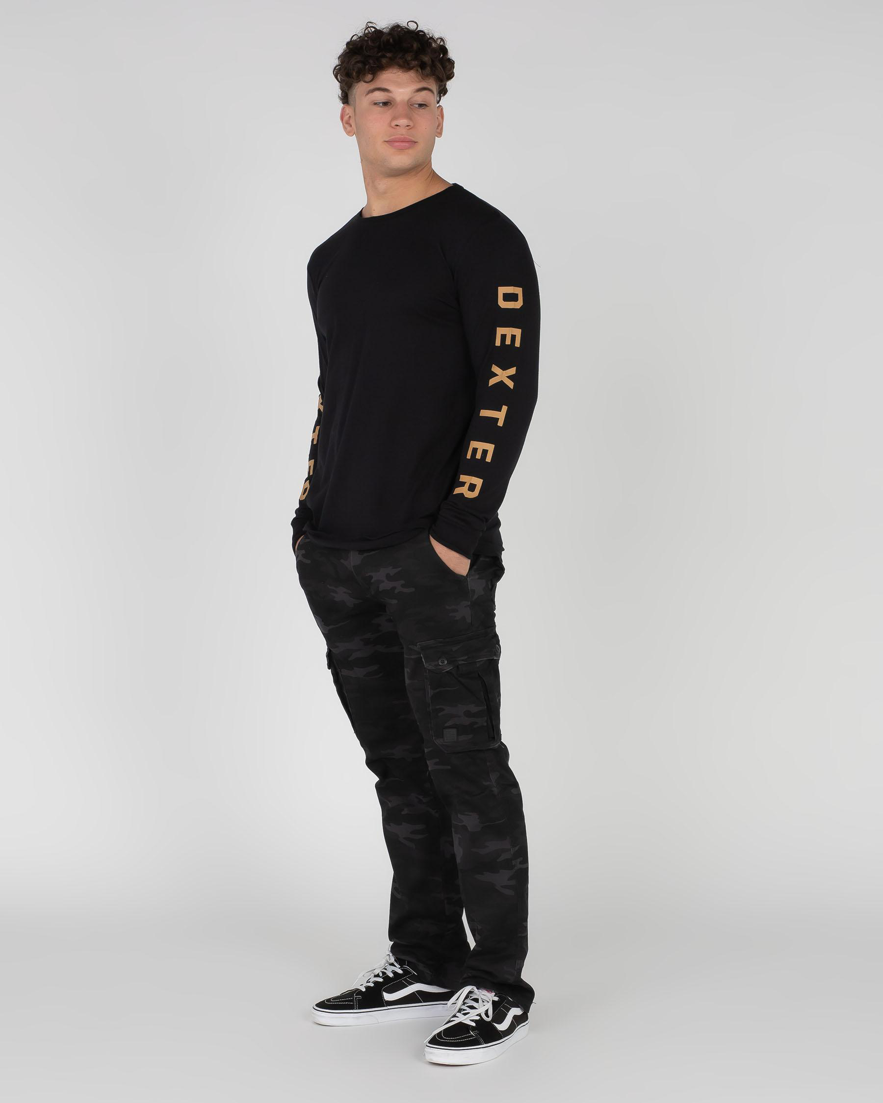 Shop Dexter Defender Cargo Pants In Black - Fast Shipping & Easy ...