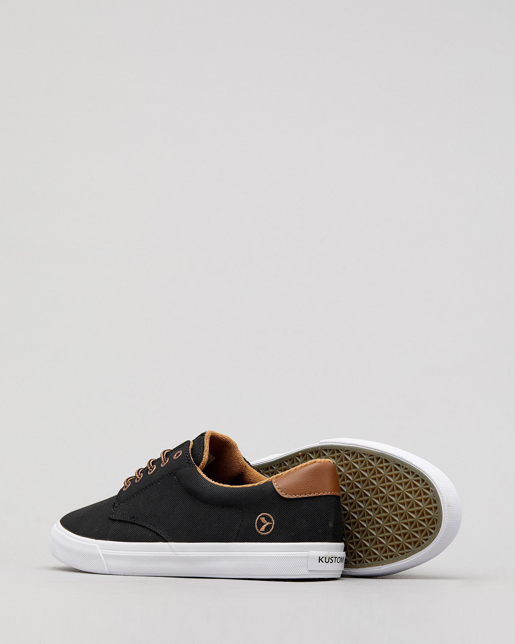 Shop Kustom Profile Shoes In Black Brown - Fast Shipping & Easy Returns ...