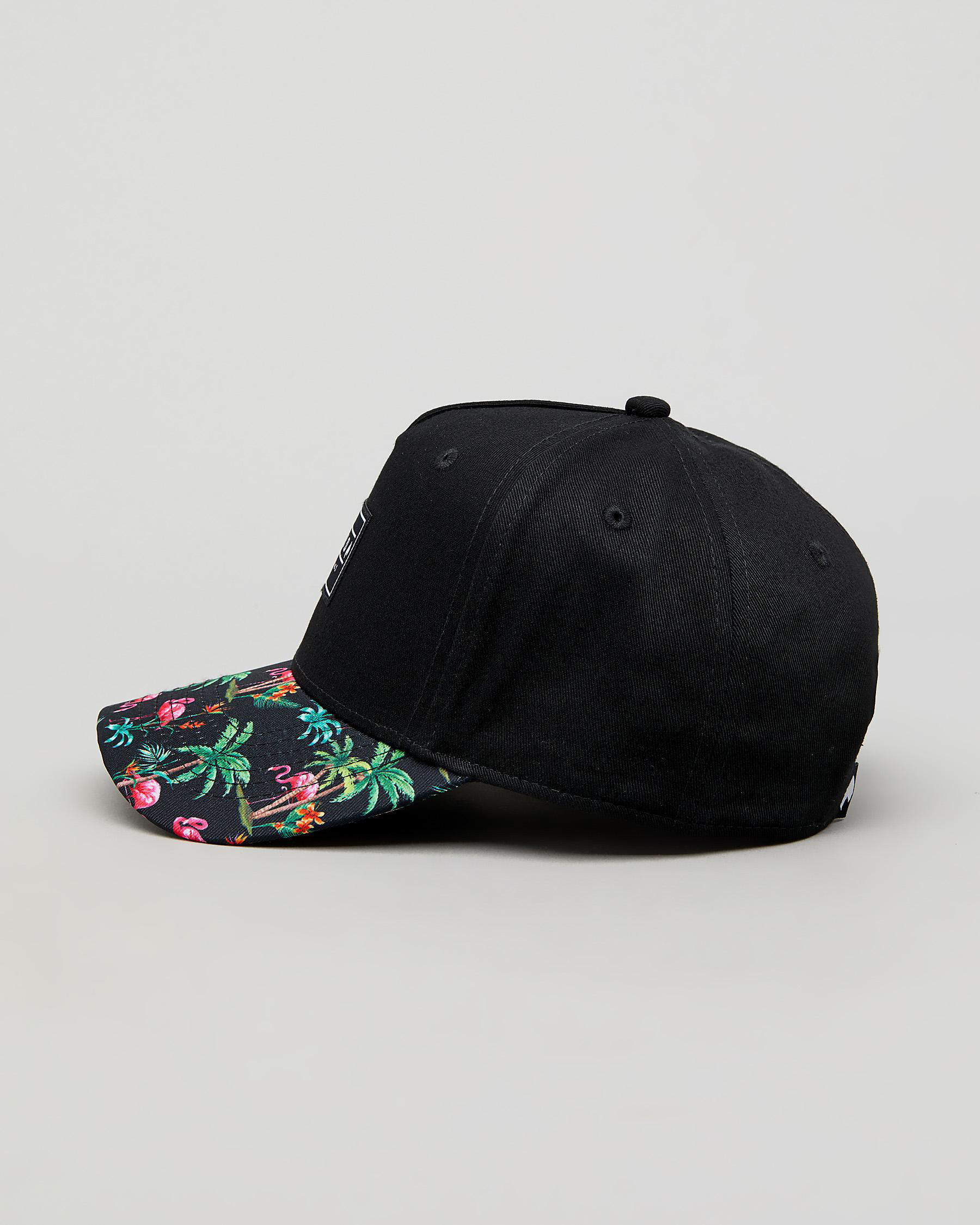 Shop Lucid Boys' Maui Cap In Black - Fast Shipping & Easy Returns ...
