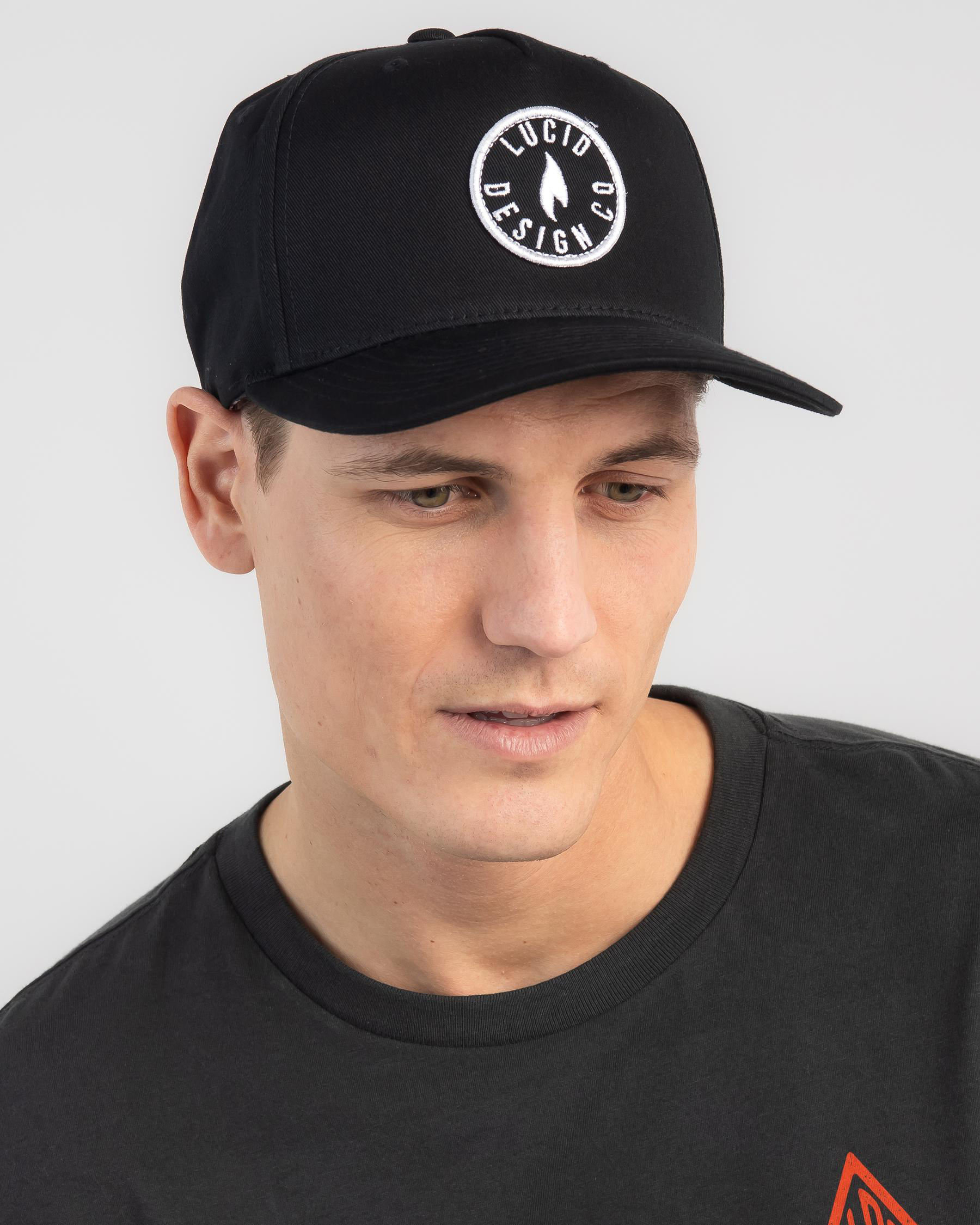 Shop Lucid Crown Snapback Cap In Black - Fast Shipping & Easy Returns ...