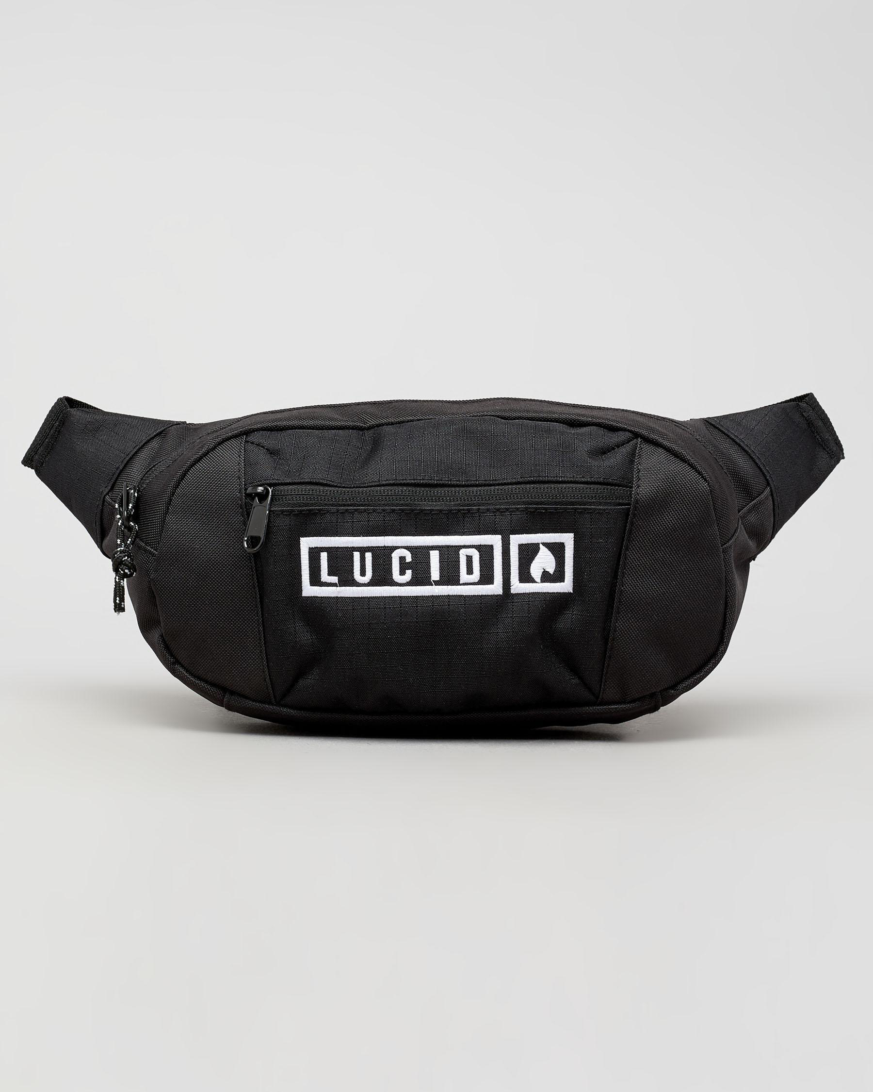 Shop Lucid Line Up Bumbag In Black - Fast Shipping & Easy Returns ...