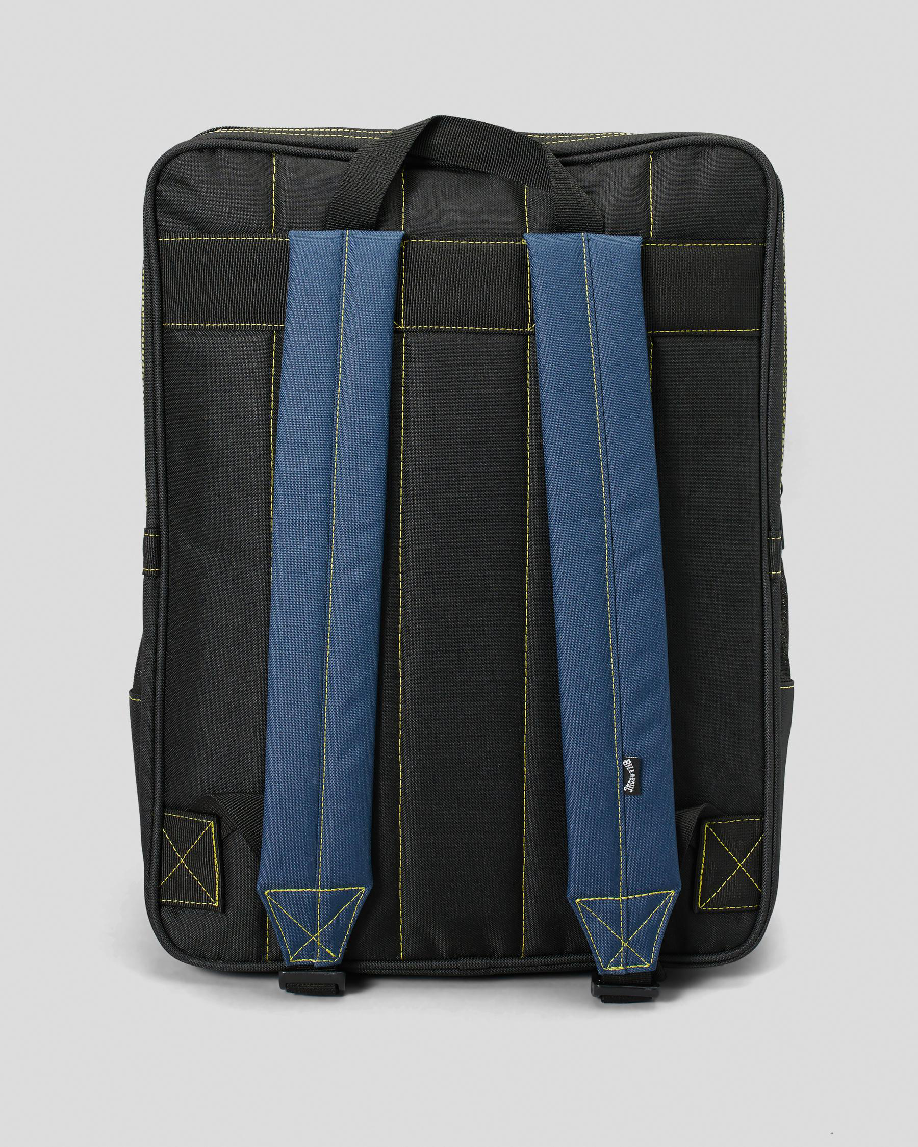 Shop Billabong Traditional Toaster Backpack In Dark Blue - Fast ...