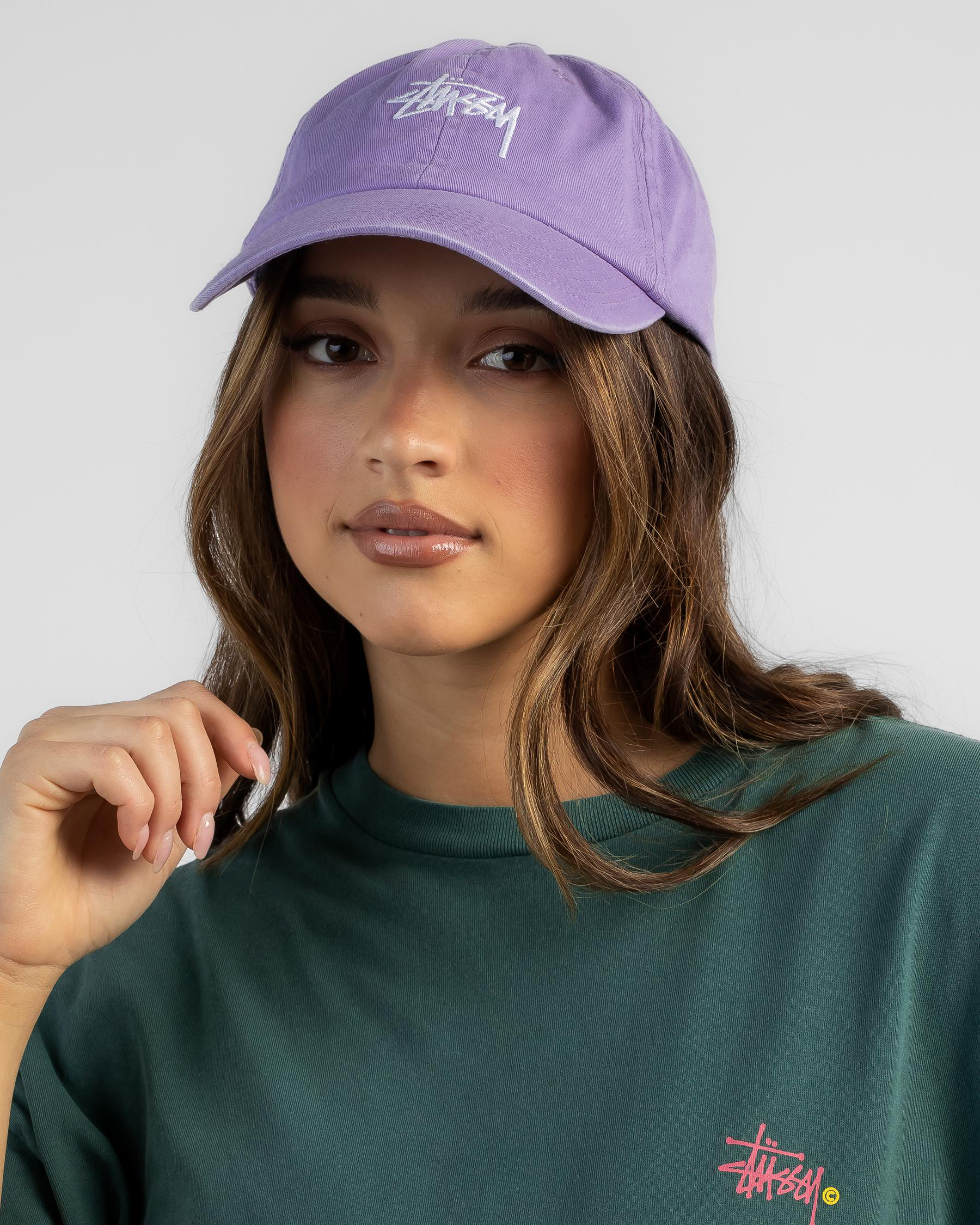Shop Stussy Stock Low Pro Cap In Grape - Fast Shipping & Easy Returns ...