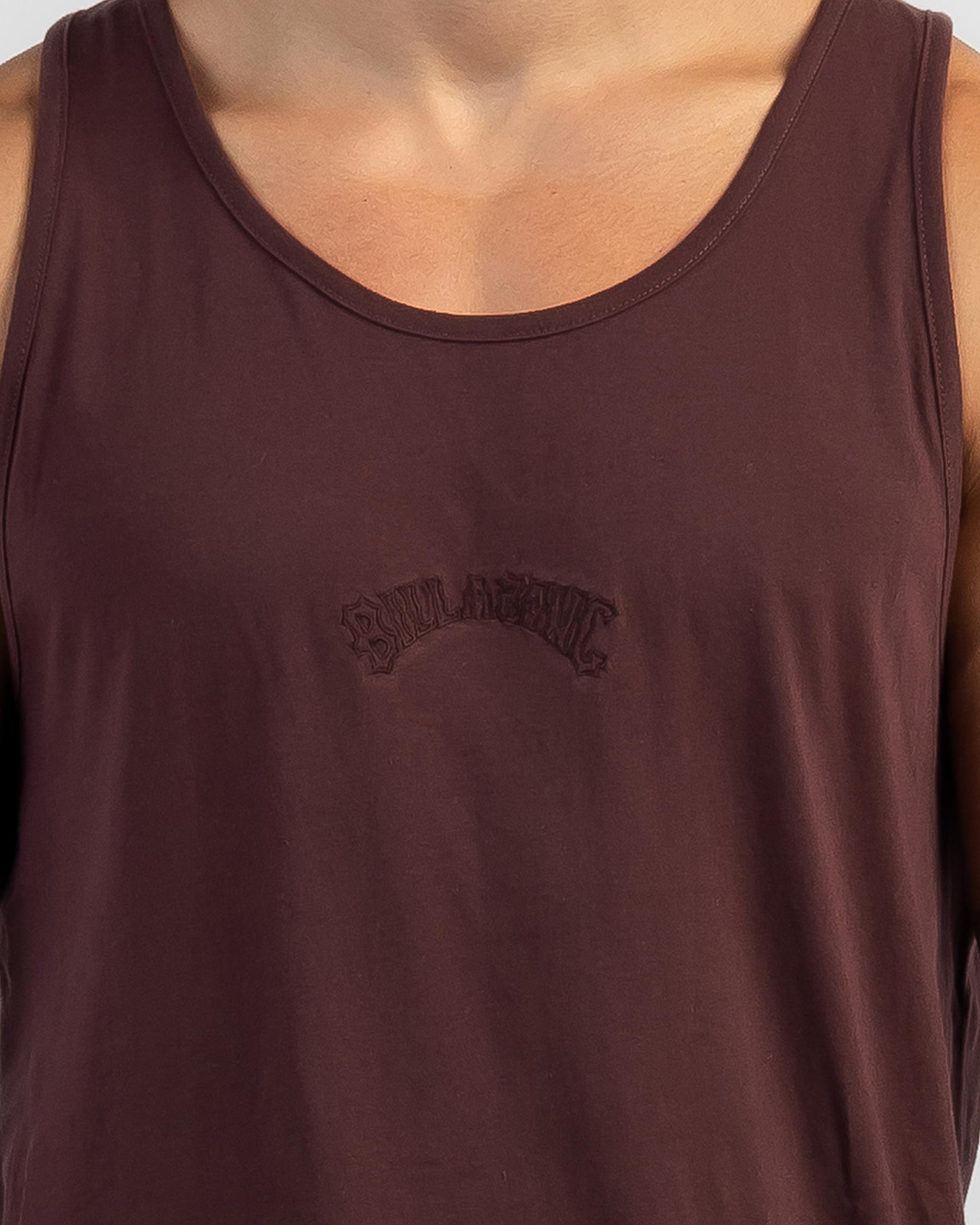 Shop Billabong Smitty Singlet In Port - Fast Shipping & Easy Returns ...