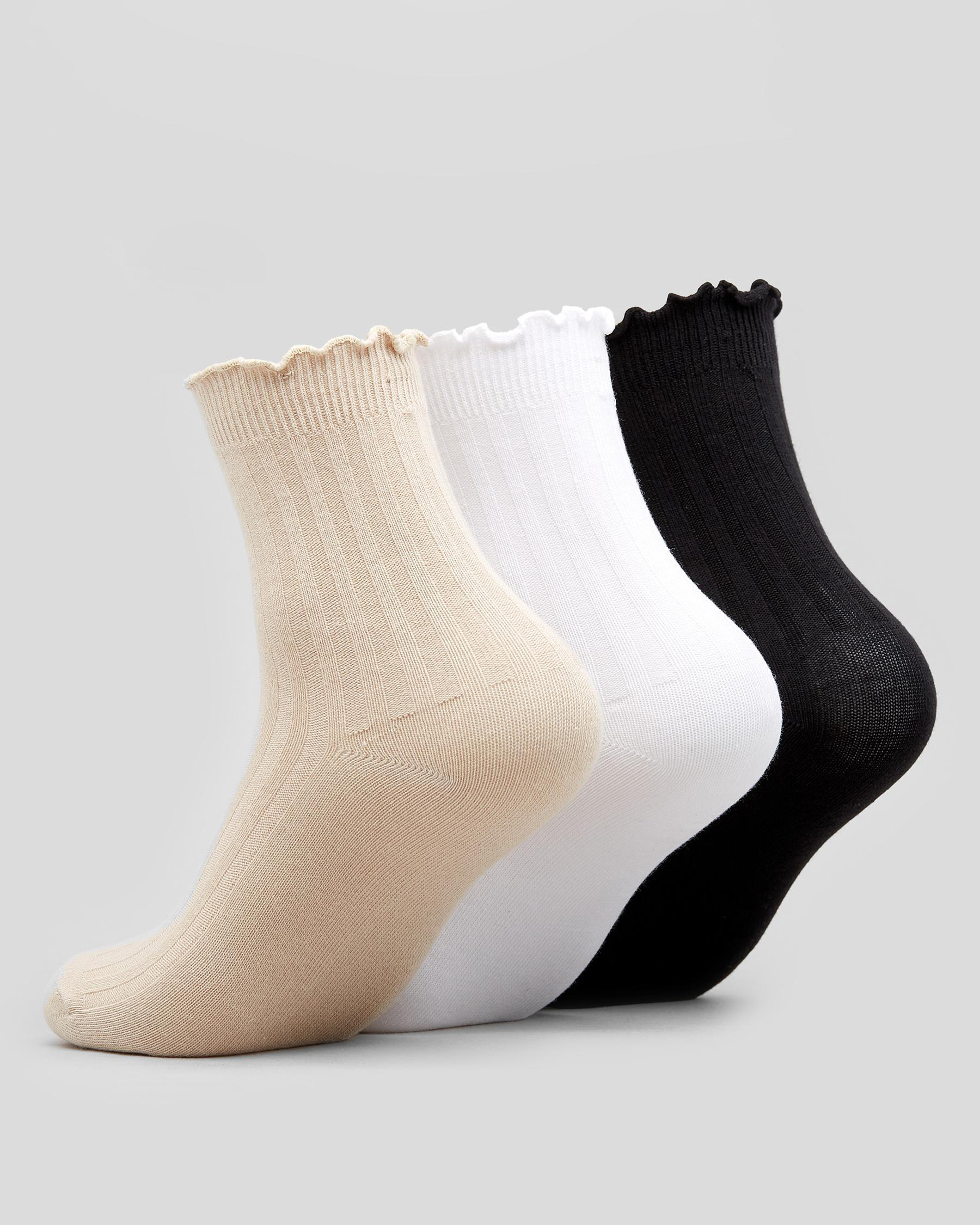 Womens Frill Sock Pack