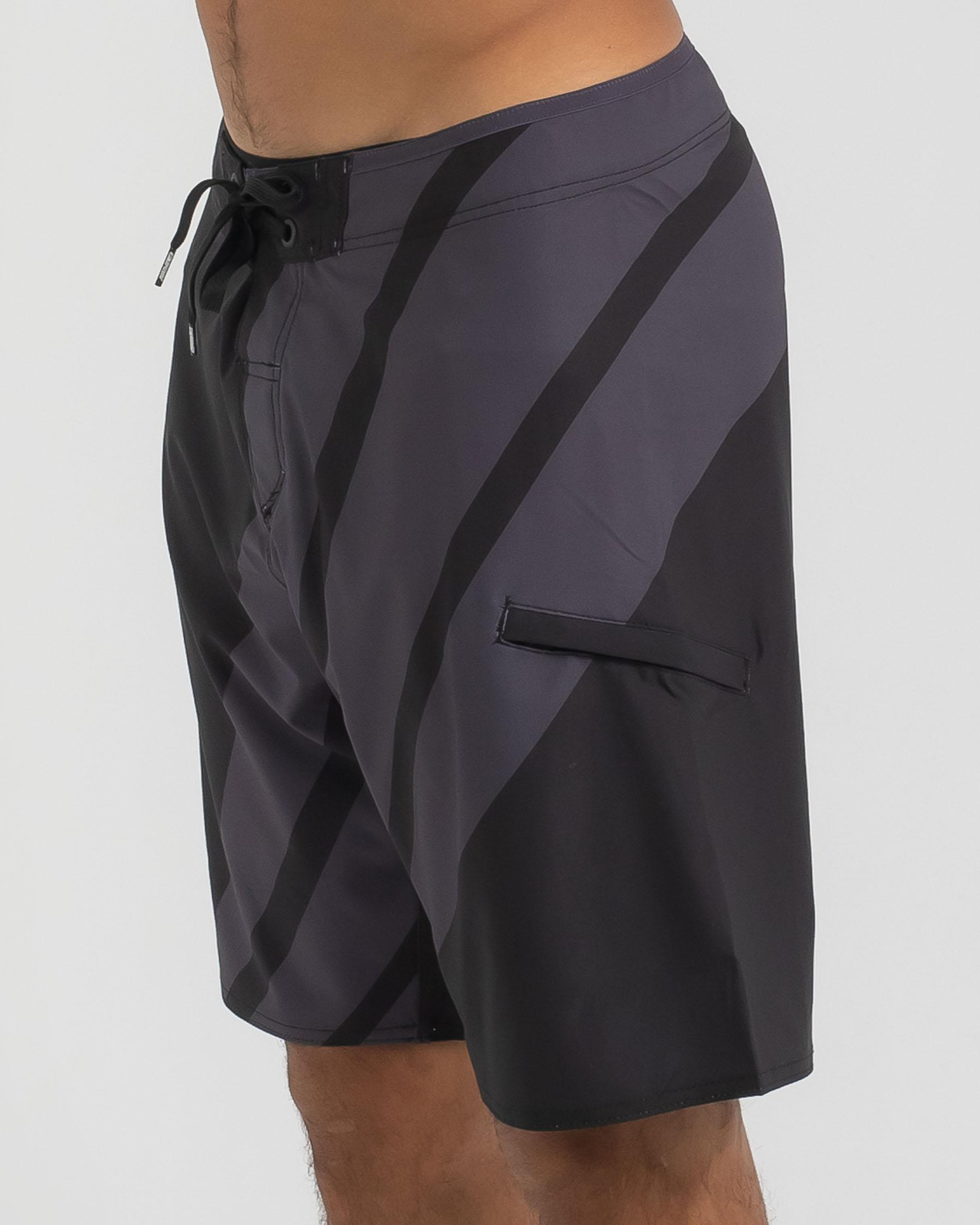 Shop Jetpilot Ruts Board Shorts In Black - Fast Shipping & Easy Returns ...