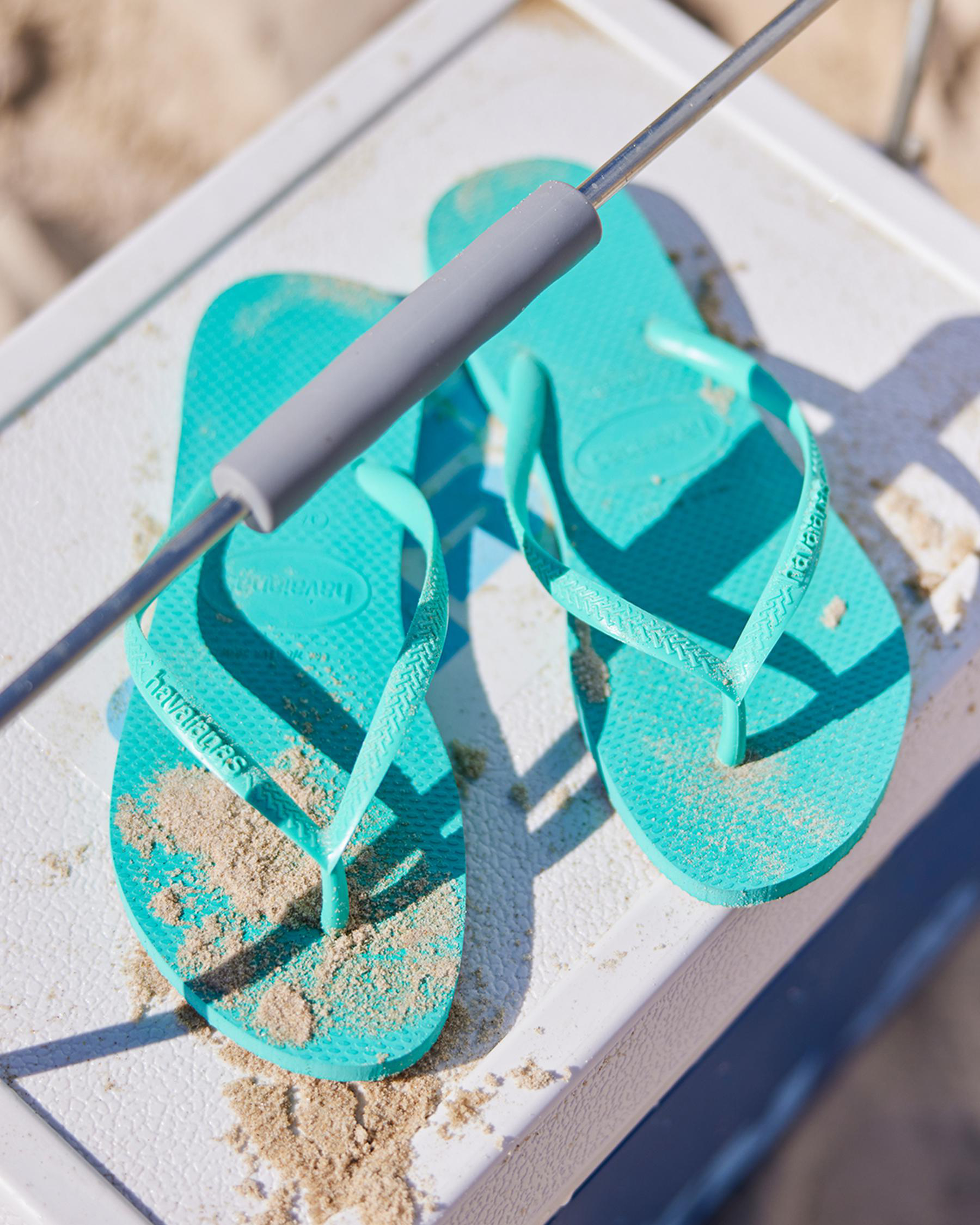 Havaianas Slim Basic Thongs In Virtual Green - Fast Shipping & Easy Returns - City Beach Australia