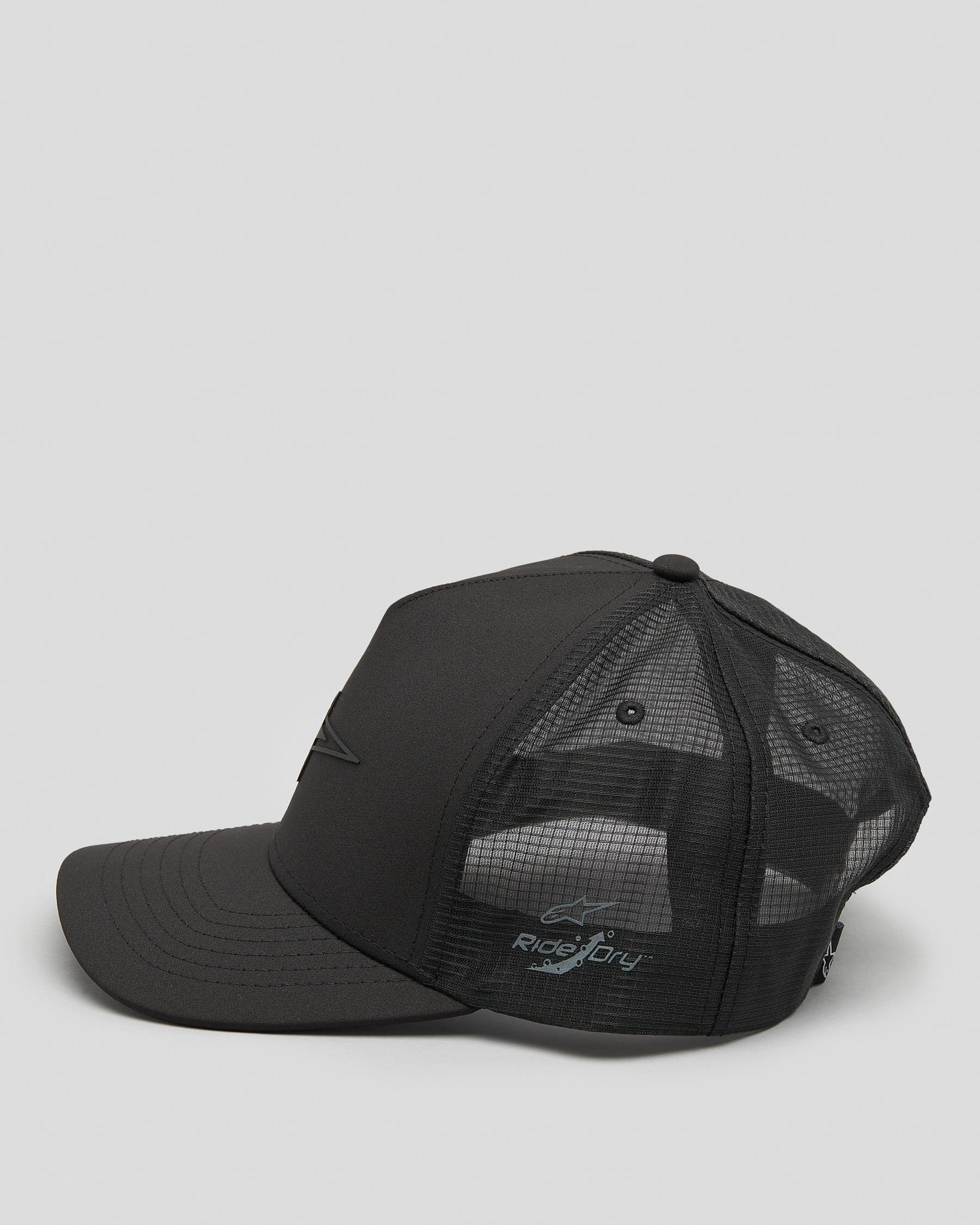 Alpinestars Advantage Tech Trucker Cap In Black/black - FREE* Shipping & Easy Returns - City ...