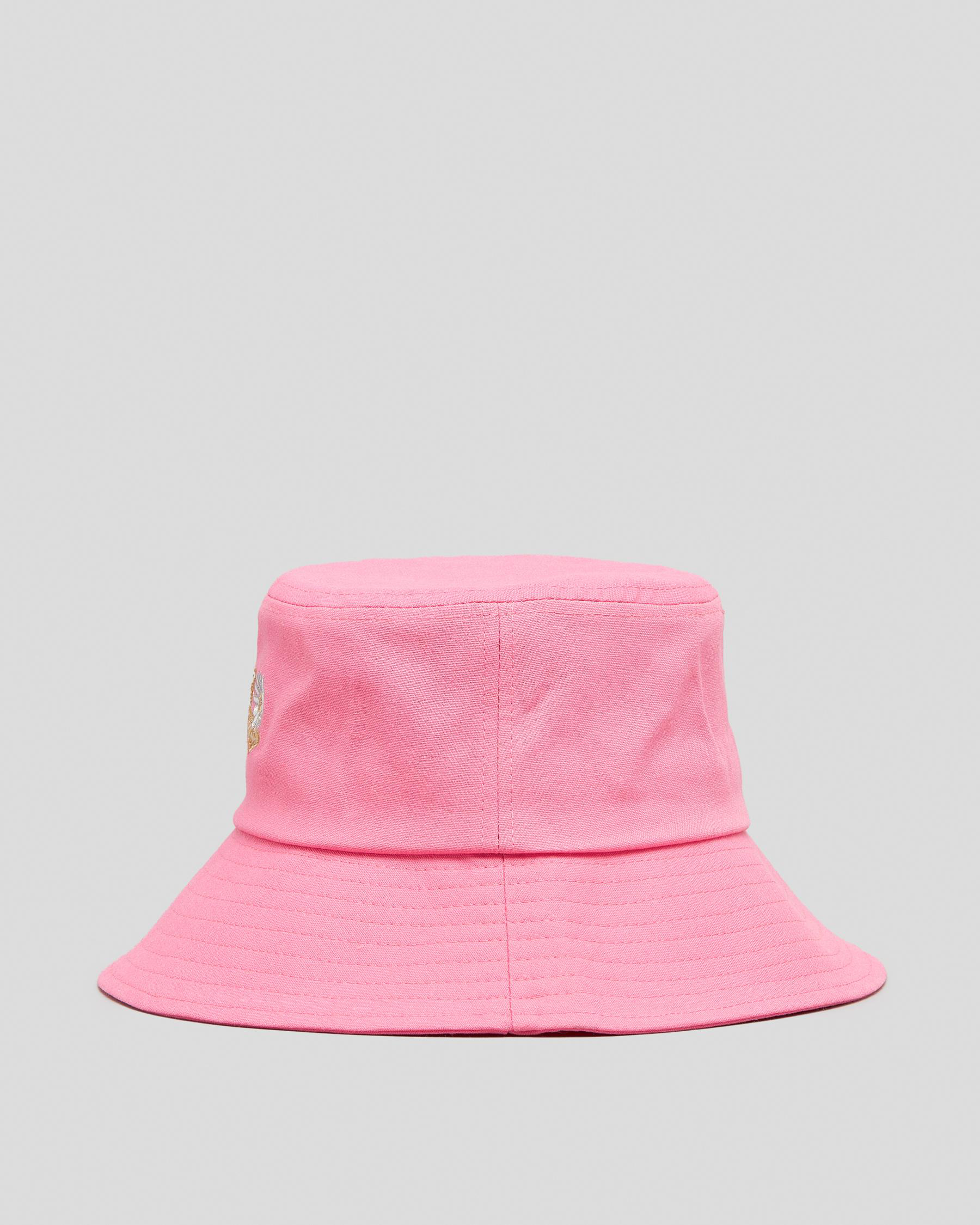 Shop Rusty Meadow Bucket Hat In Rose Bloom - Fast Shipping & Easy ...