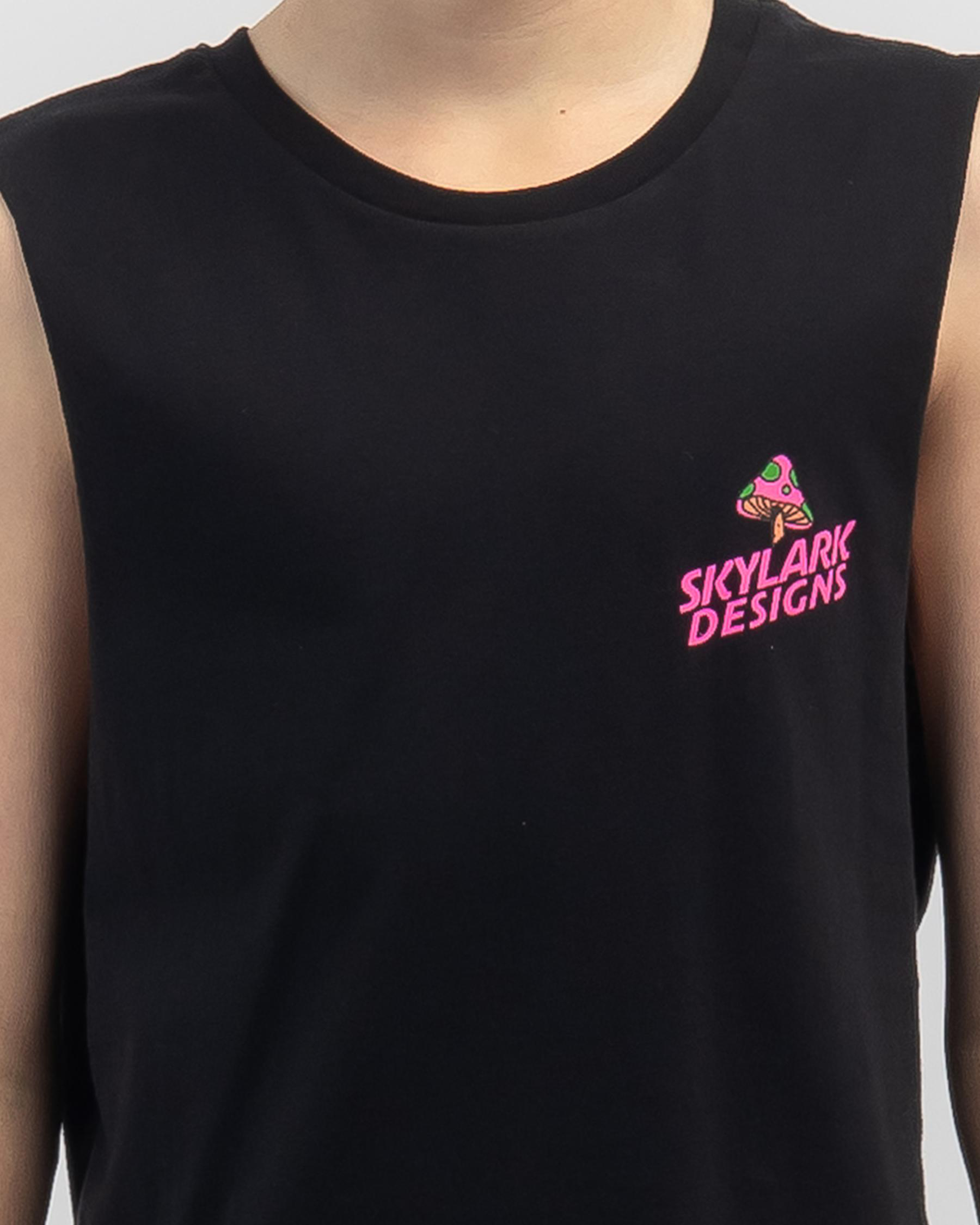 Shop Skylark Boys' Dreaming Muscle In Black - Fast Shipping & Easy ...
