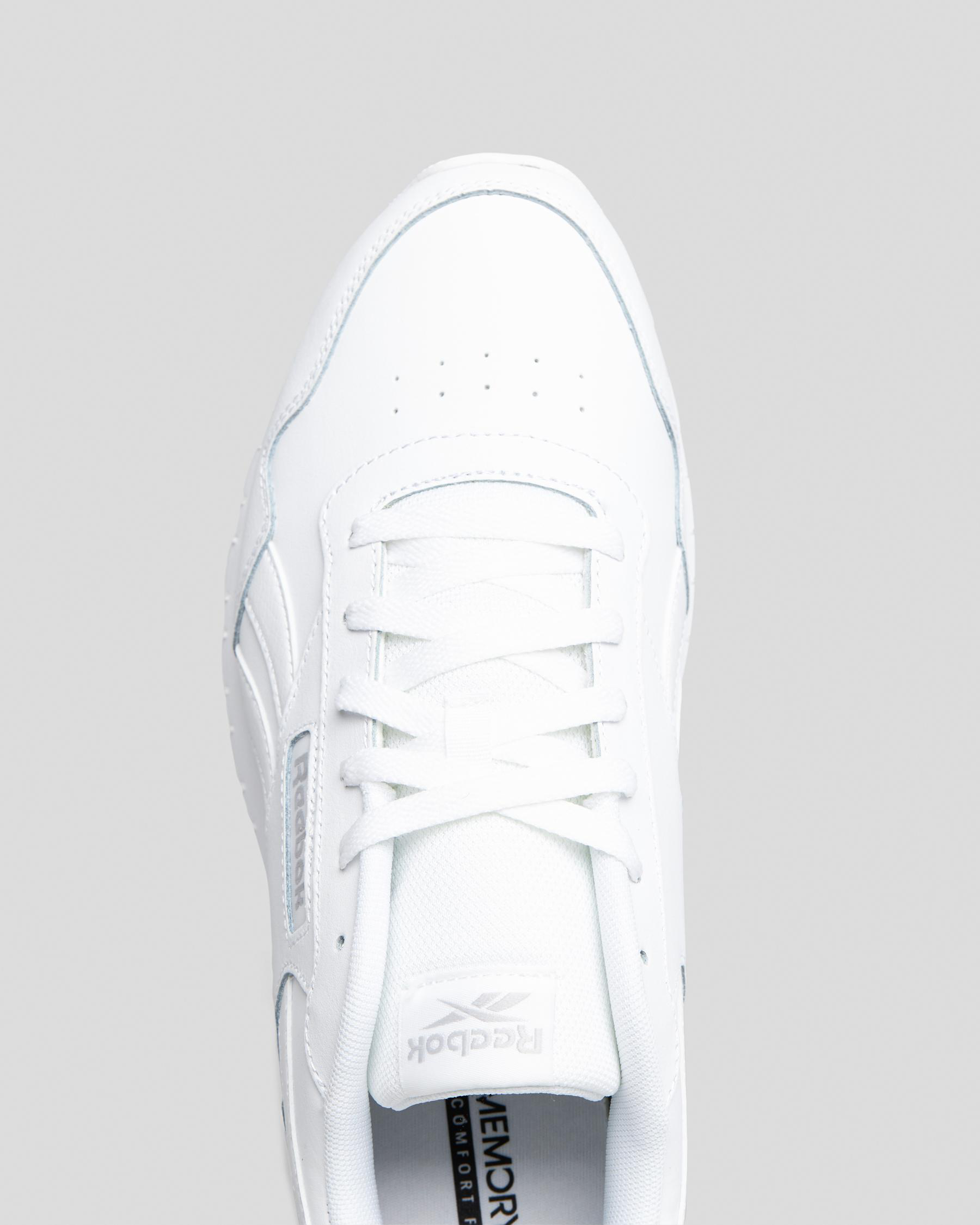 Shop Reebok Glide Shoes In Ftwr White/cold Grey 2/ftwr White - Fast ...