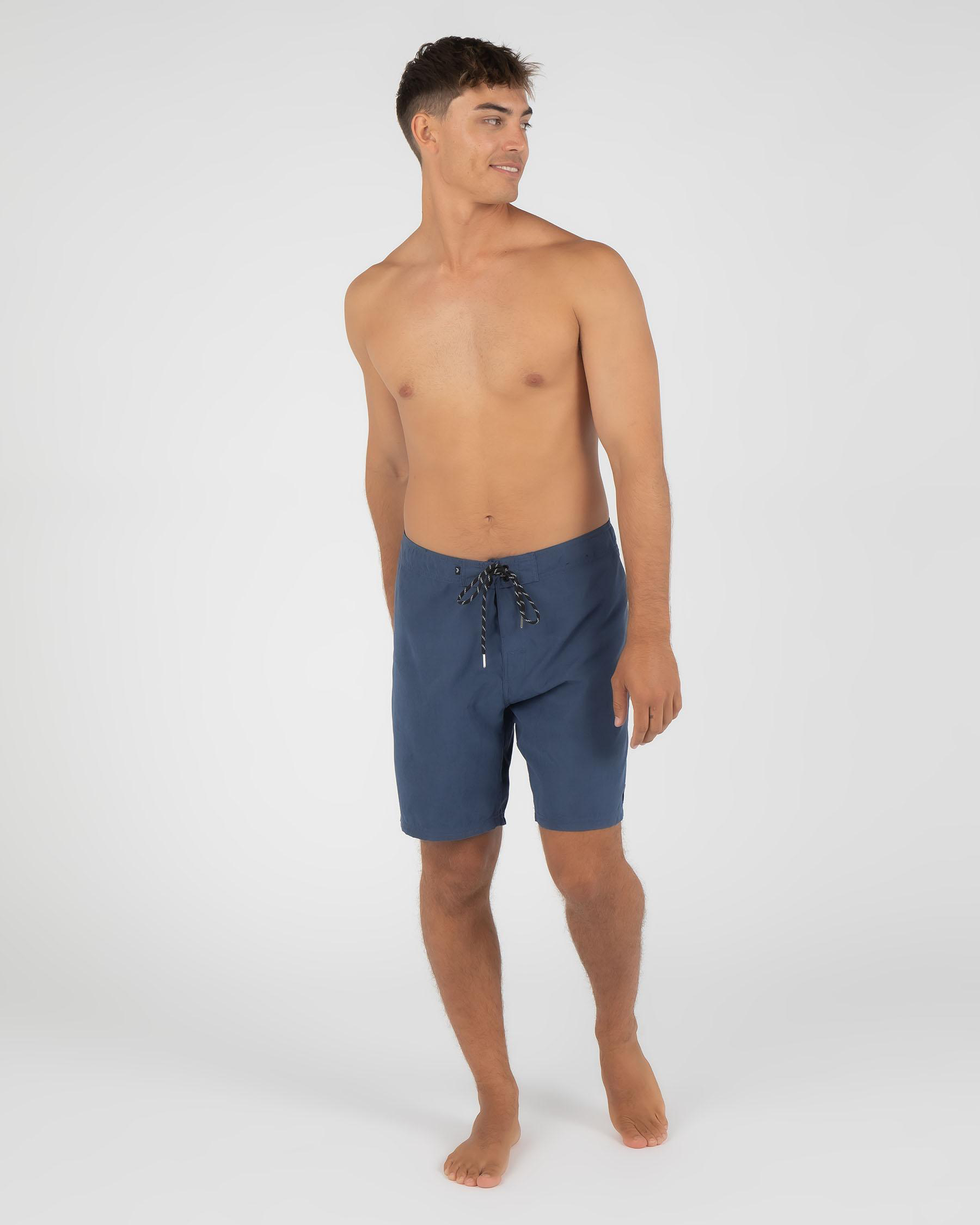 Shop Rusty Dynamic Board Shorts In Washed Navy - Fast Shipping & Easy ...