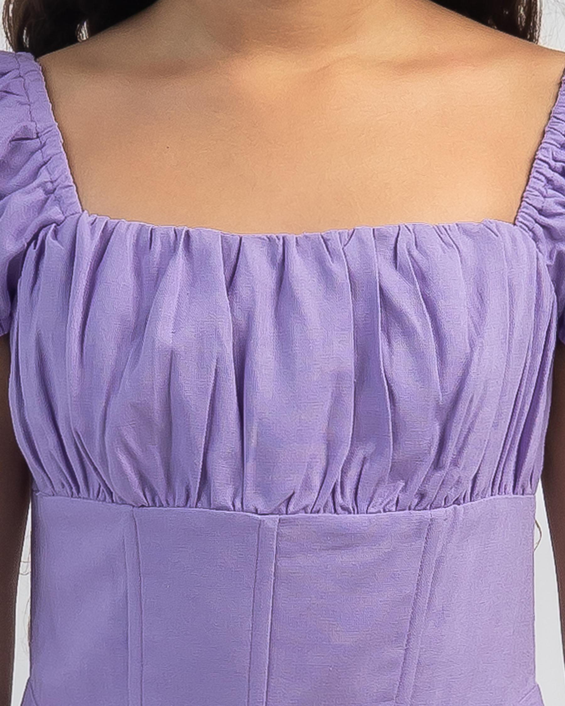 Shop Ava And Ever Girls' Reggie Dress In Lilac - Fast Shipping & Easy ...