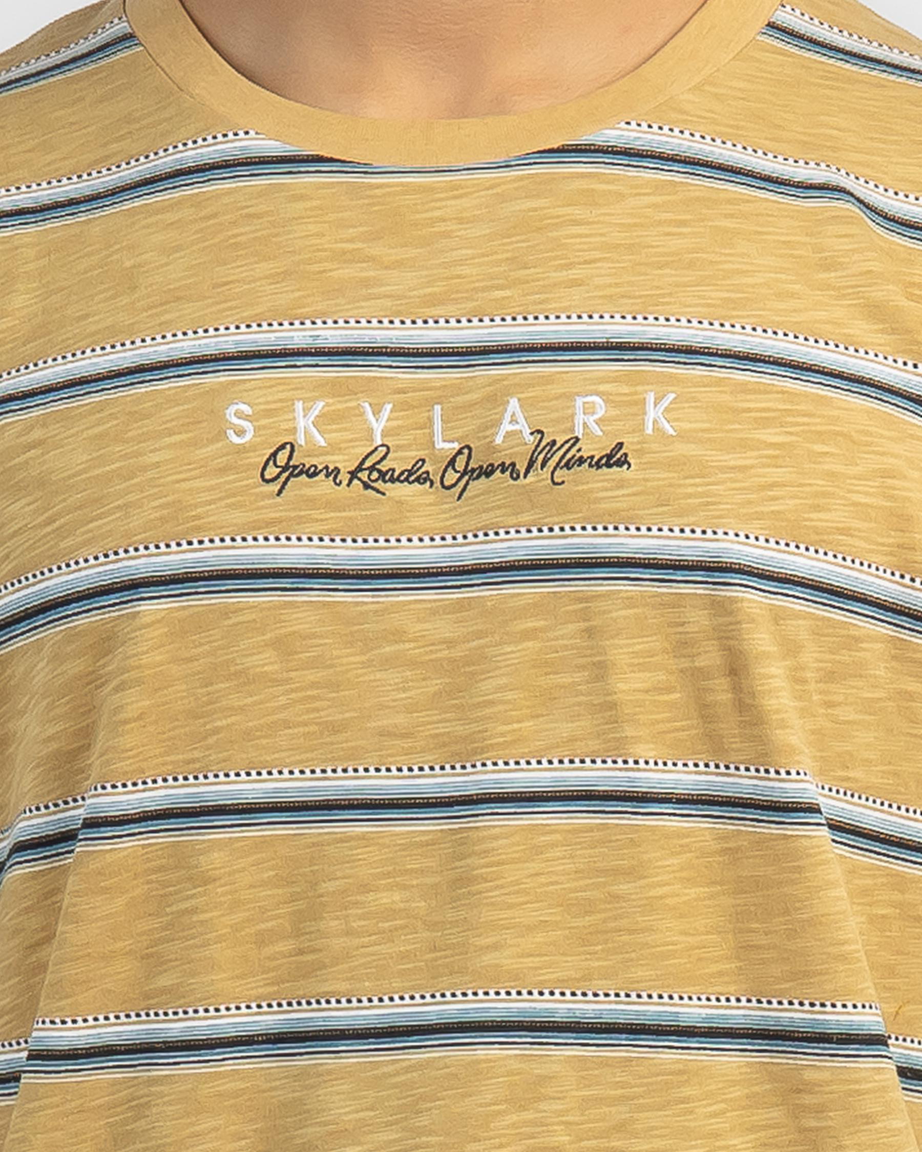 Shop Skylark Warp T-Shirt In Tan - Fast Shipping & Easy Returns - City ...