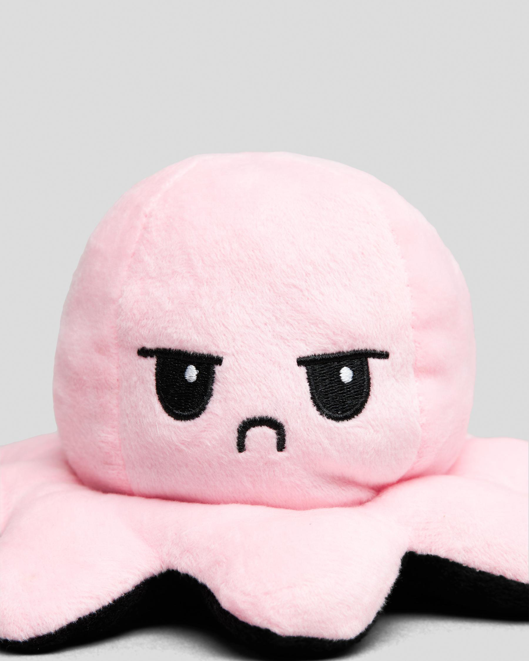 Shop Get It Now Still Angry Reversible Octopus Plush In Pink/black ...