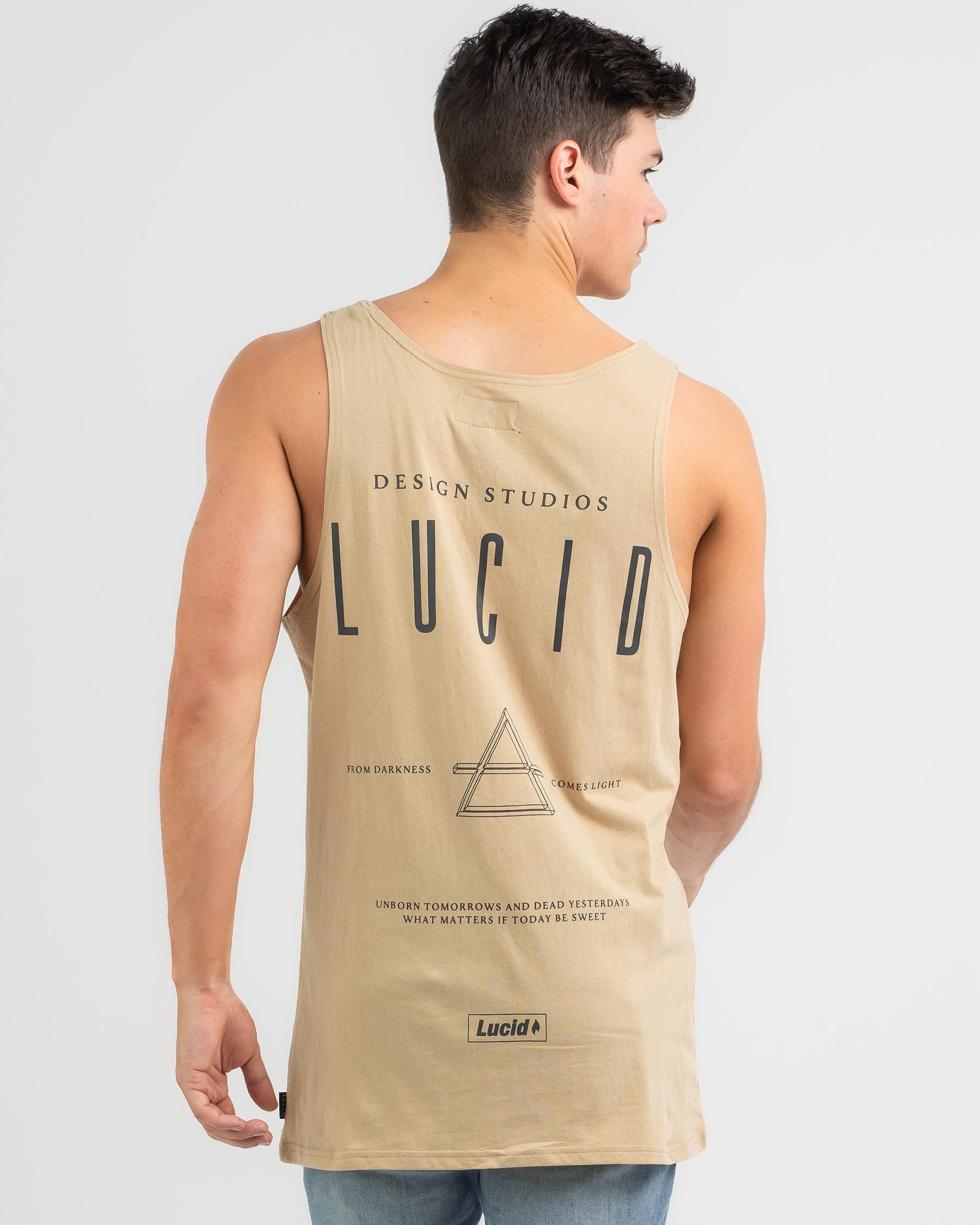Shop Lucid Vexed Singlet In Tan - Fast Shipping & Easy Returns - City ...