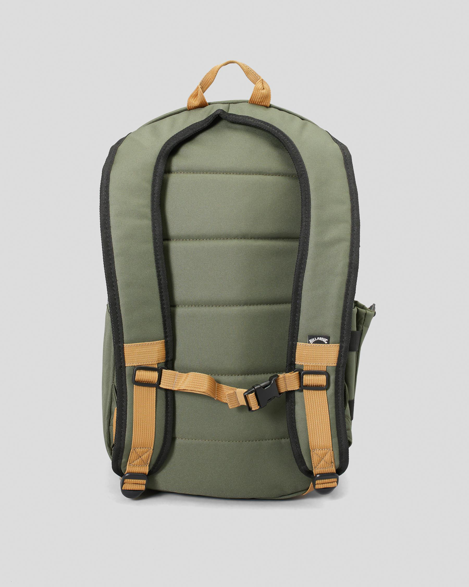 Shop Billabong Norfolk Backpack In Military - Fast Shipping & Easy ...