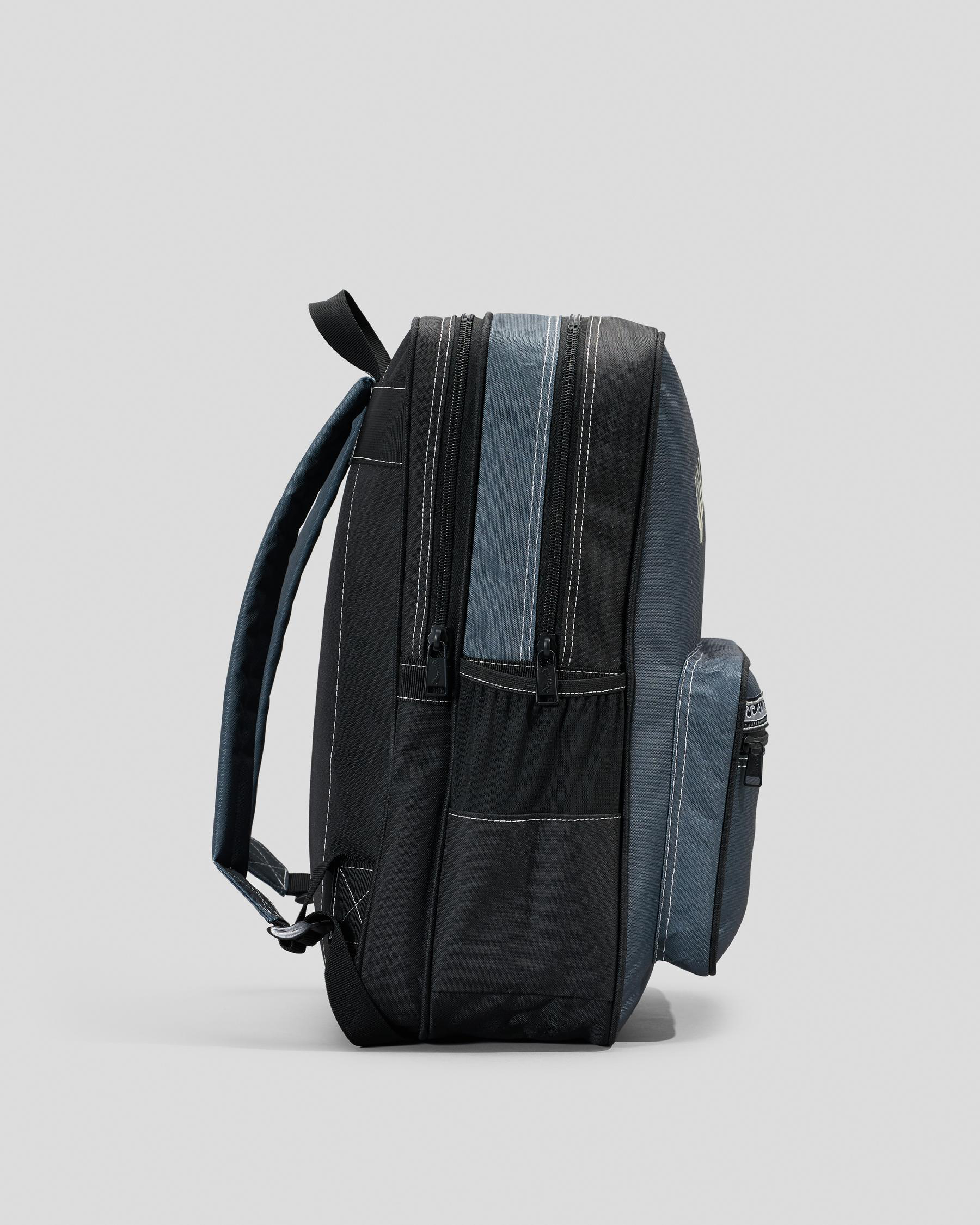 Shop Billabong Traditional Toaster Backpack In Slate Green - Fast ...