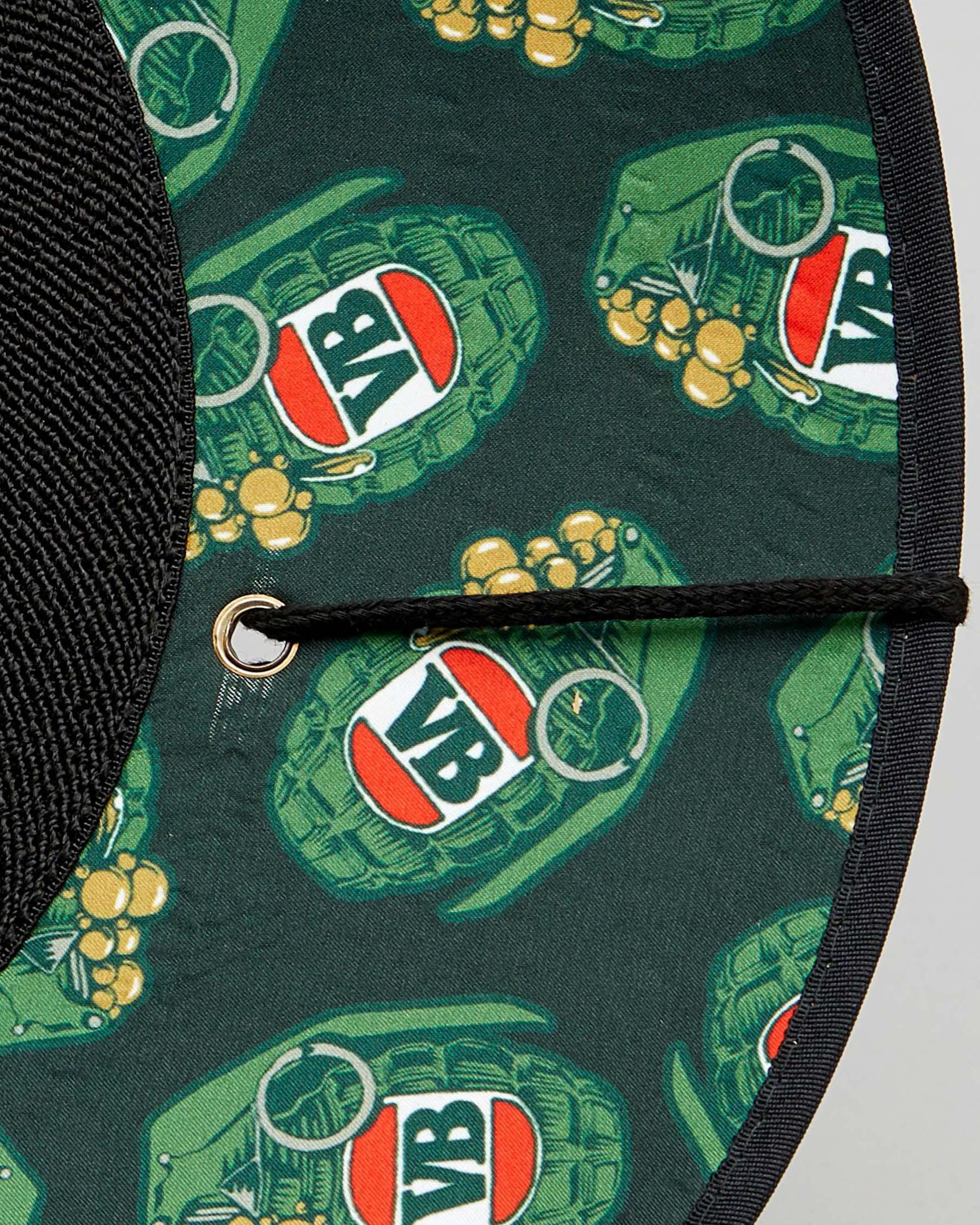 Shop Victor Bravo's Grenade Straw Hat In Natural - Fast Shipping & Easy ...