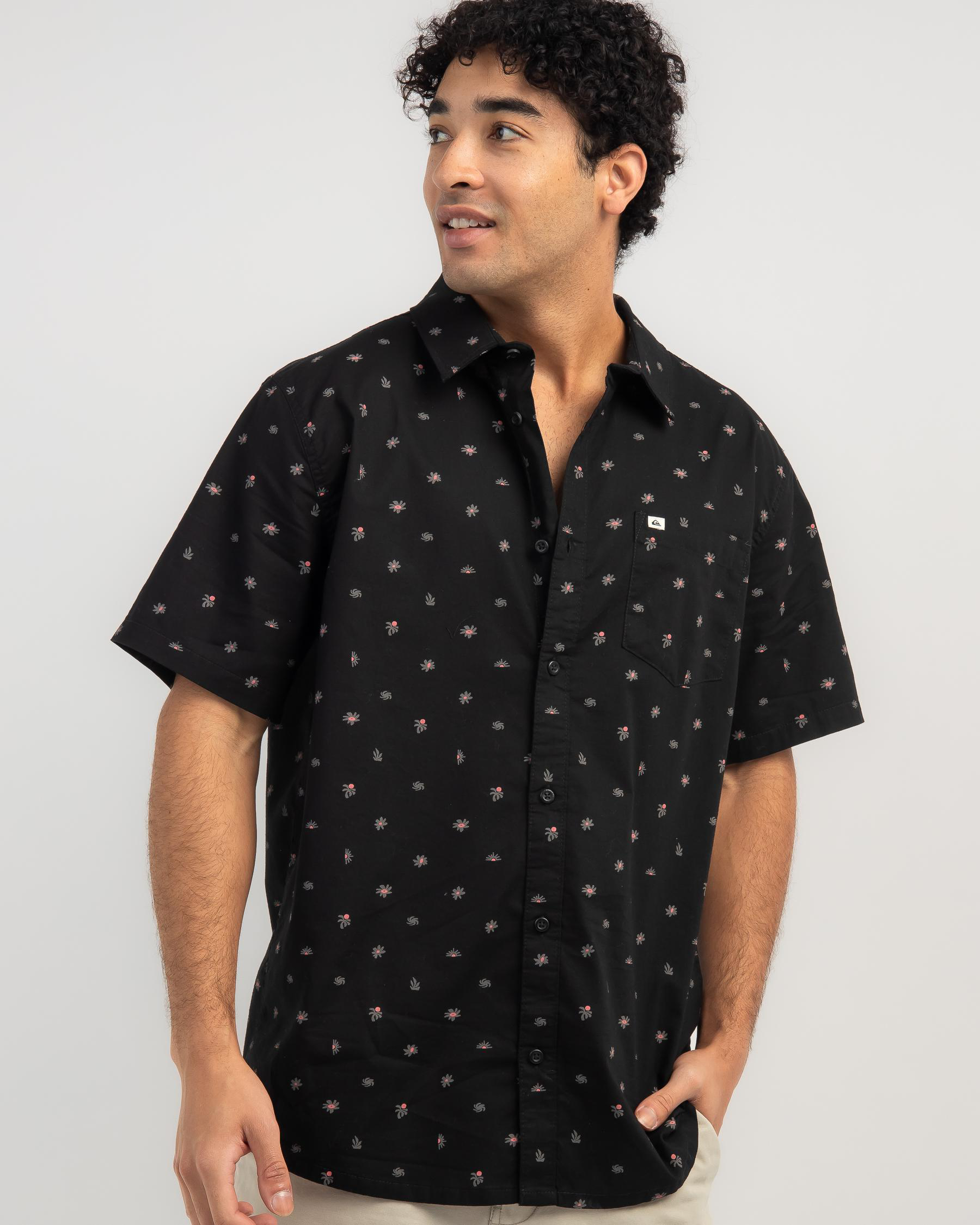 Shop Quiksilver Minimo Shirt In Black Minimo - Fast Shipping & Easy ...