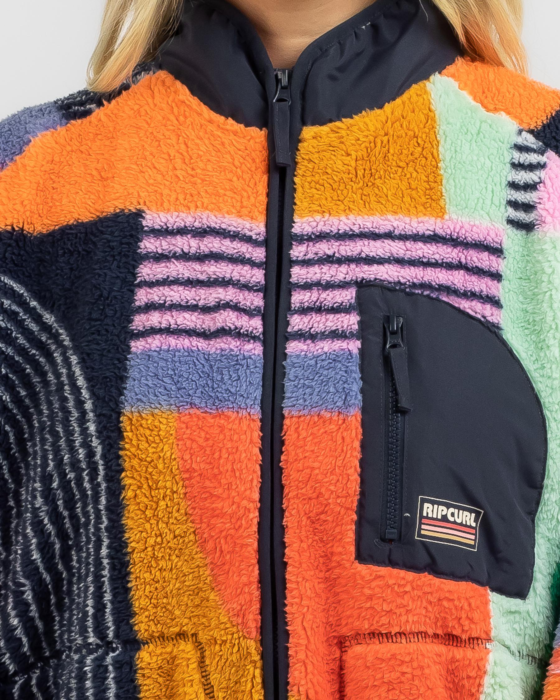 Shop Rip Curl Day Break Jacket In Multico - Fast Shipping & Easy ...