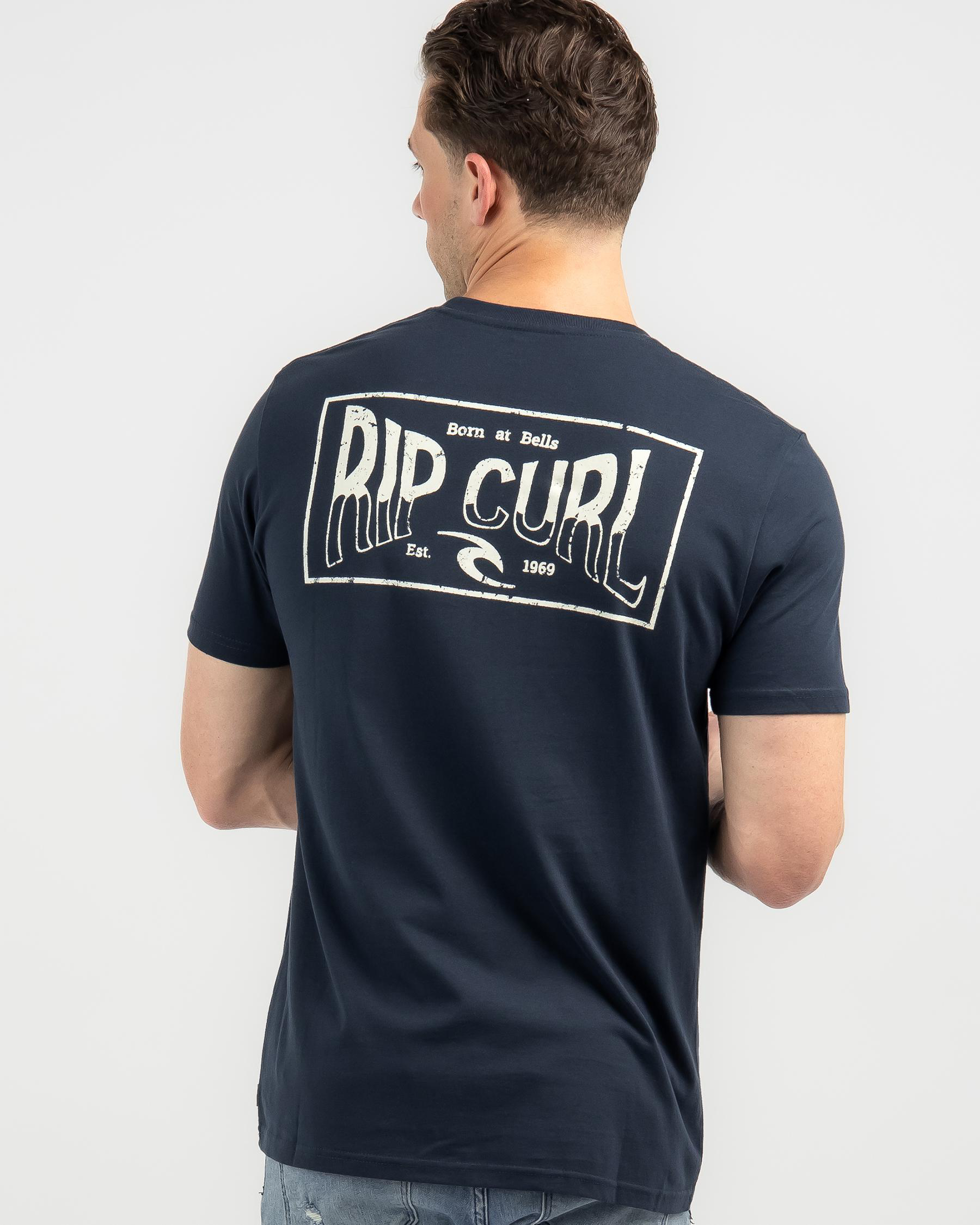Shop Rip Curl Affinity T-Shirt In Dark Navy - Fast Shipping & Easy ...
