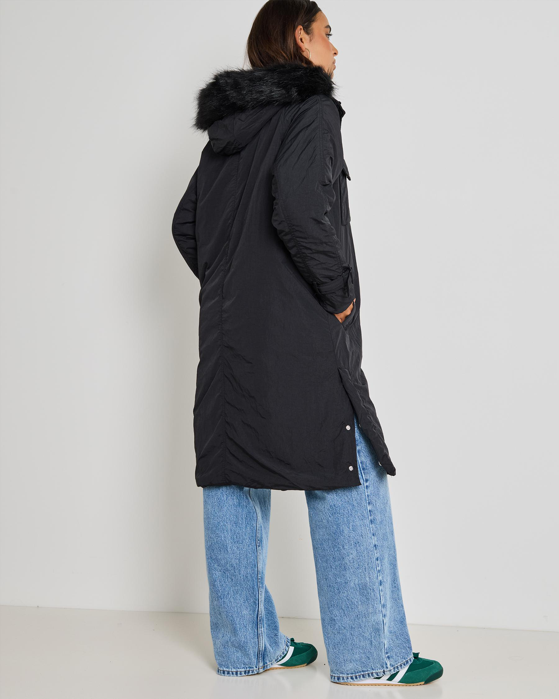 Ava And Ever Yosemite Anorak Jacket In Black - FREE* Shipping & Easy ...