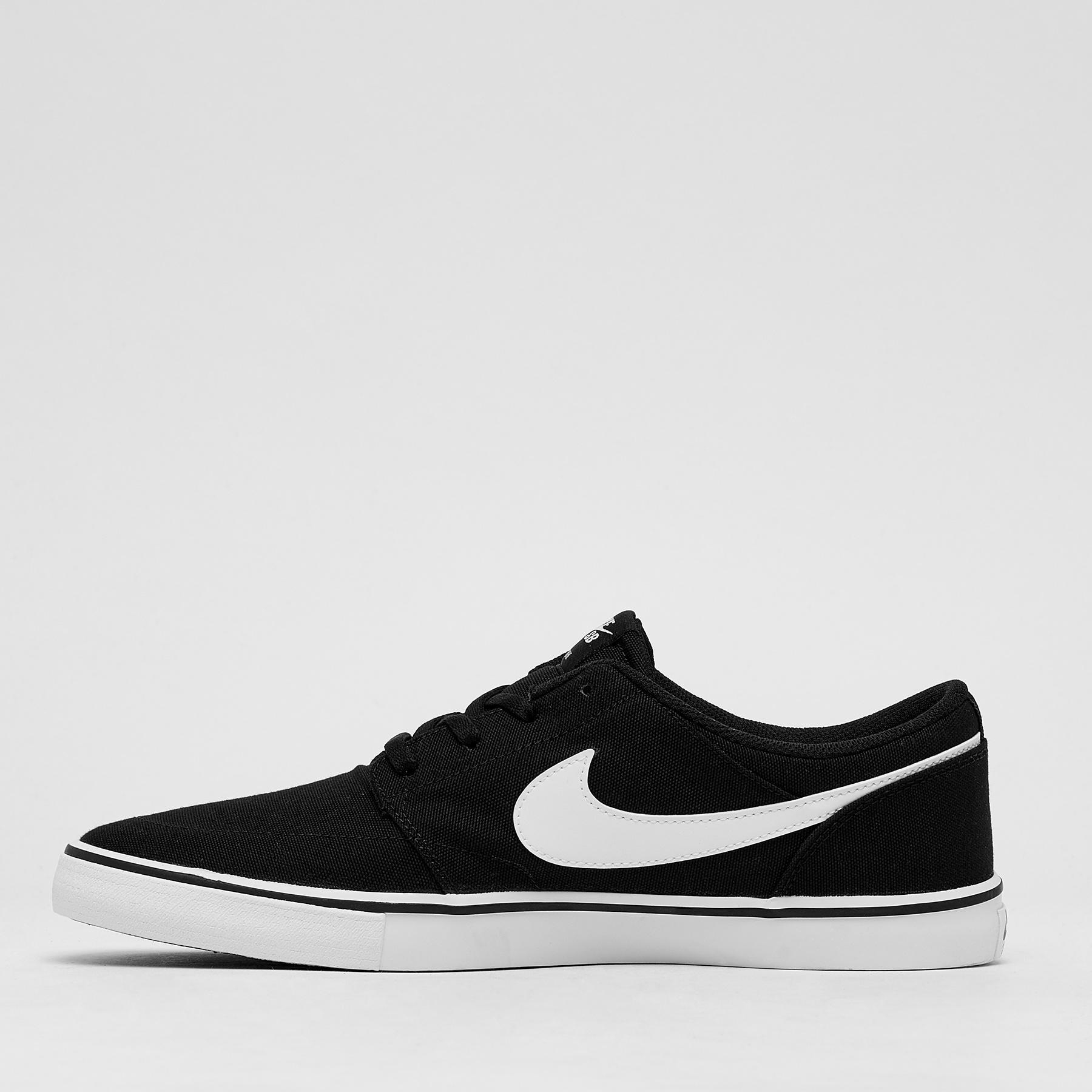 Shop Nike Portmore II Shoes In Black/white - Fast Shipping & Easy ...