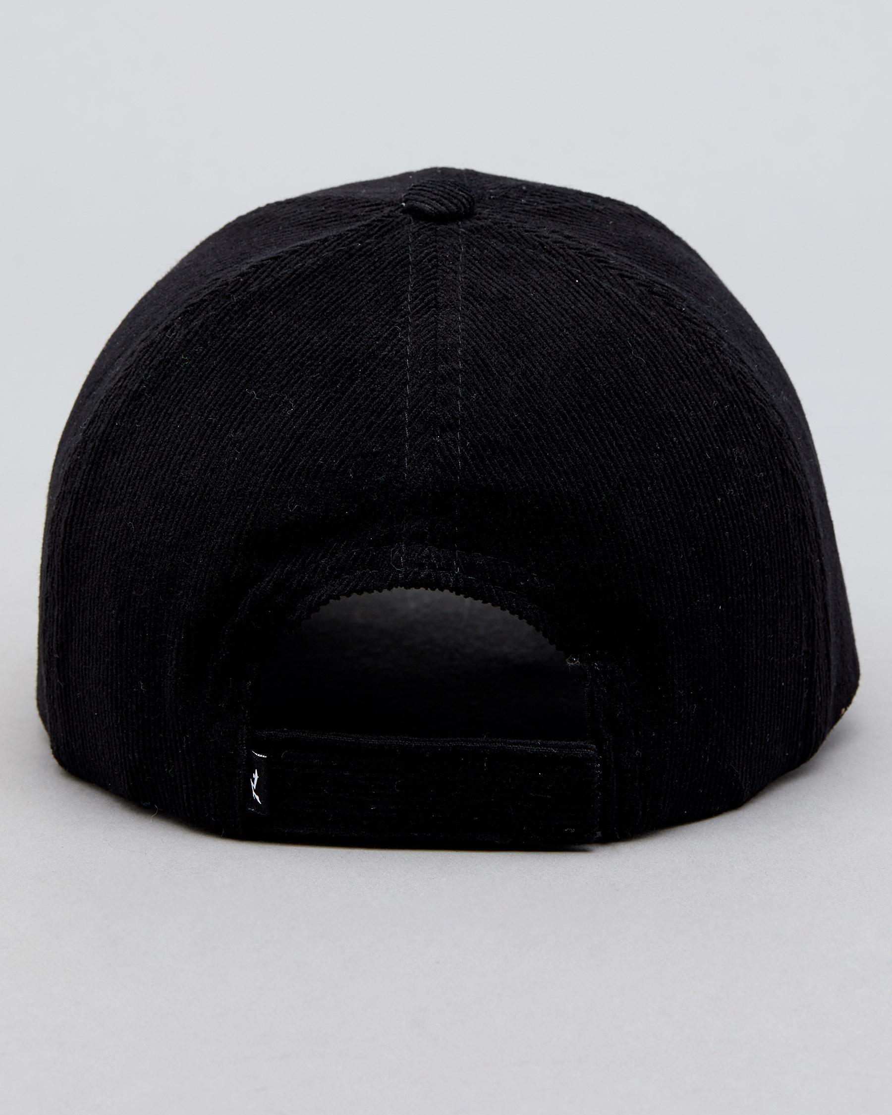 Shop Rusty Runts Rage Textured Adjustable Cap In Black - Fast Shipping ...