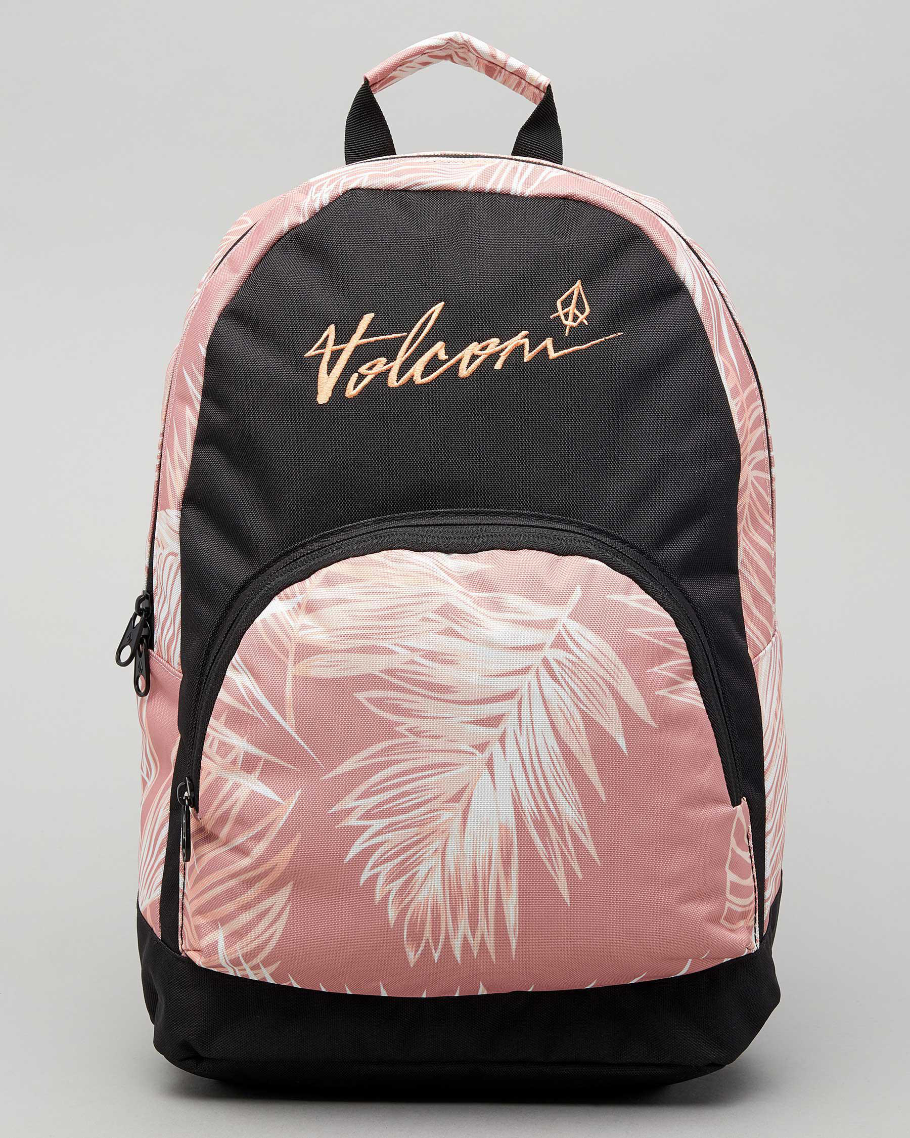 Shop Volcom Patch Attack Retreat Backpack In Terracotta - Fast Shipping ...