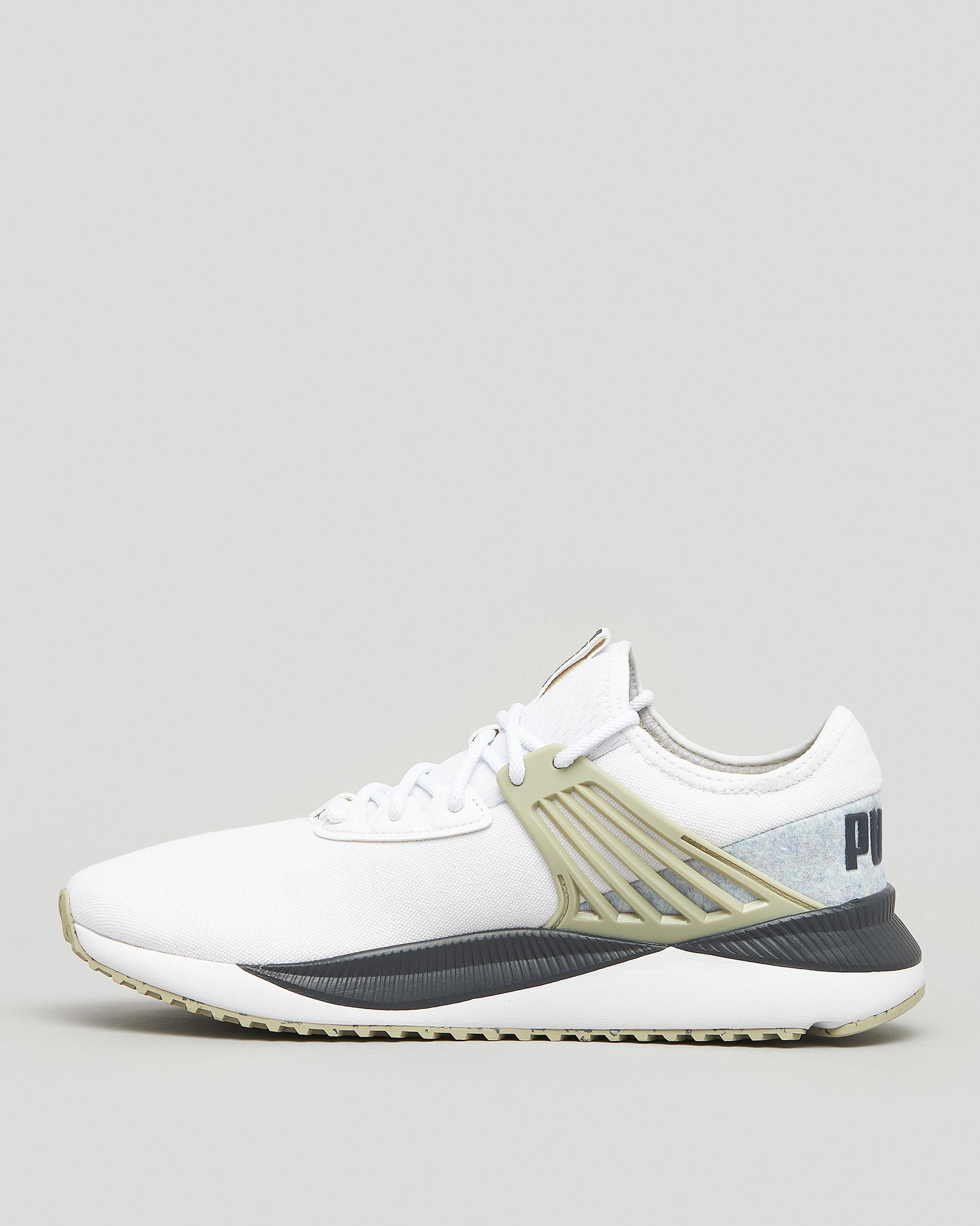 Shop Puma Pacer Future Better Shoes In Puma White/pebble Grey - Fast ...