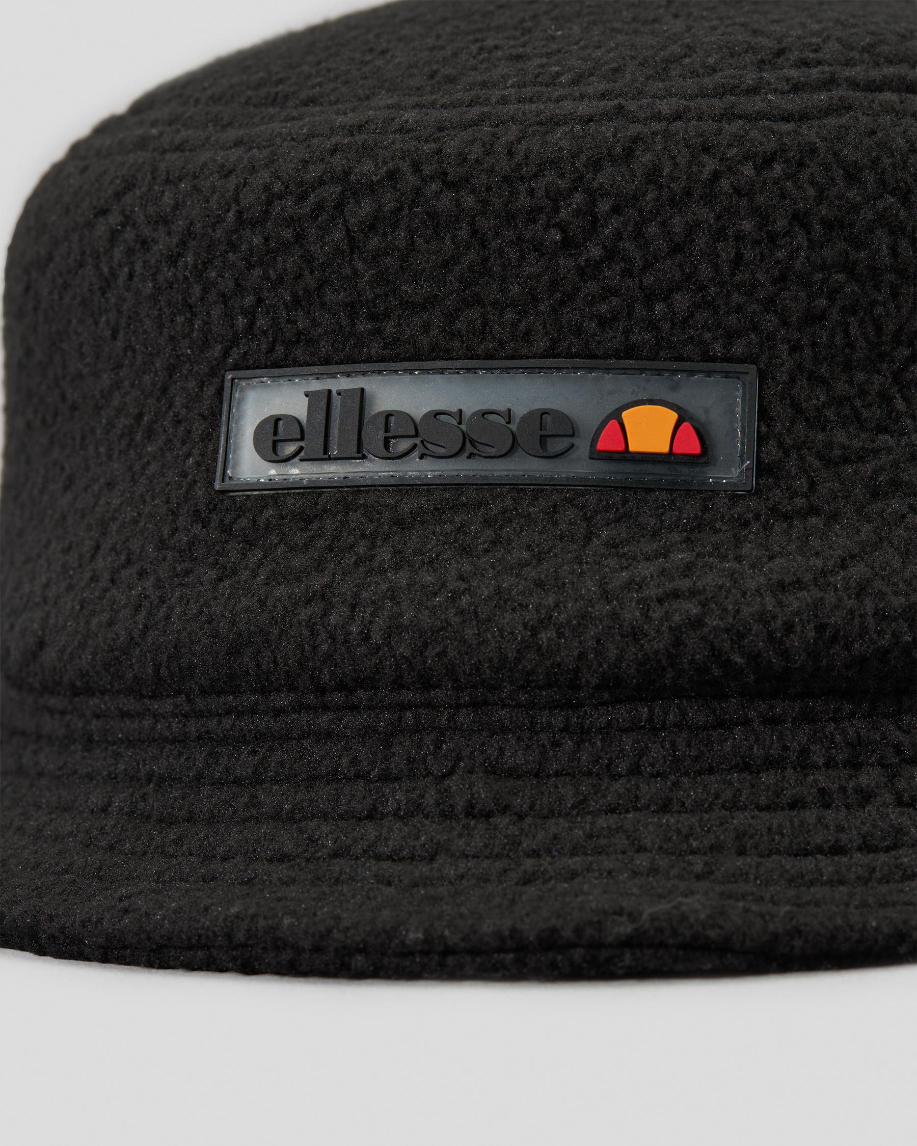Shop Ellesse Levanna Bucket Hat In Black - Fast Shipping & Easy Returns ...