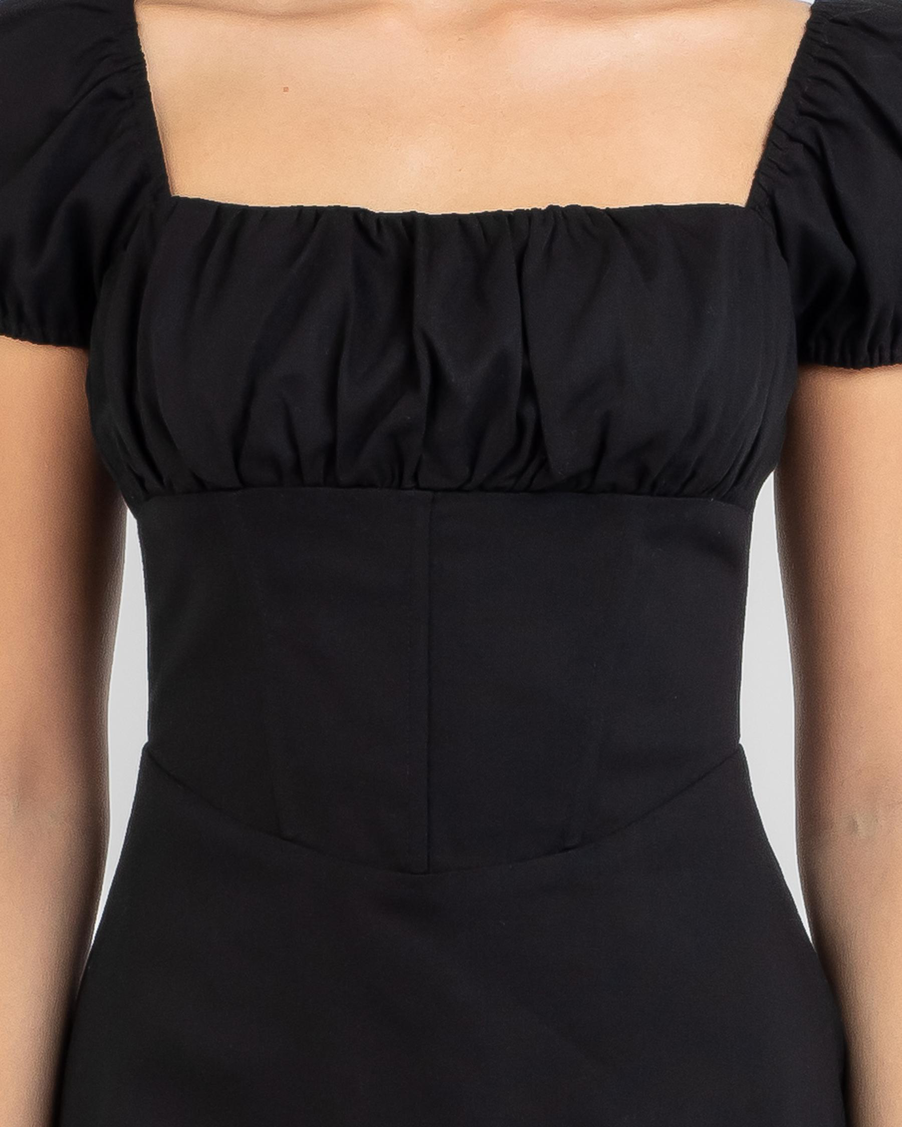 Shop Ava And Ever Reggie Dress In Black - Fast Shipping & Easy Returns ...