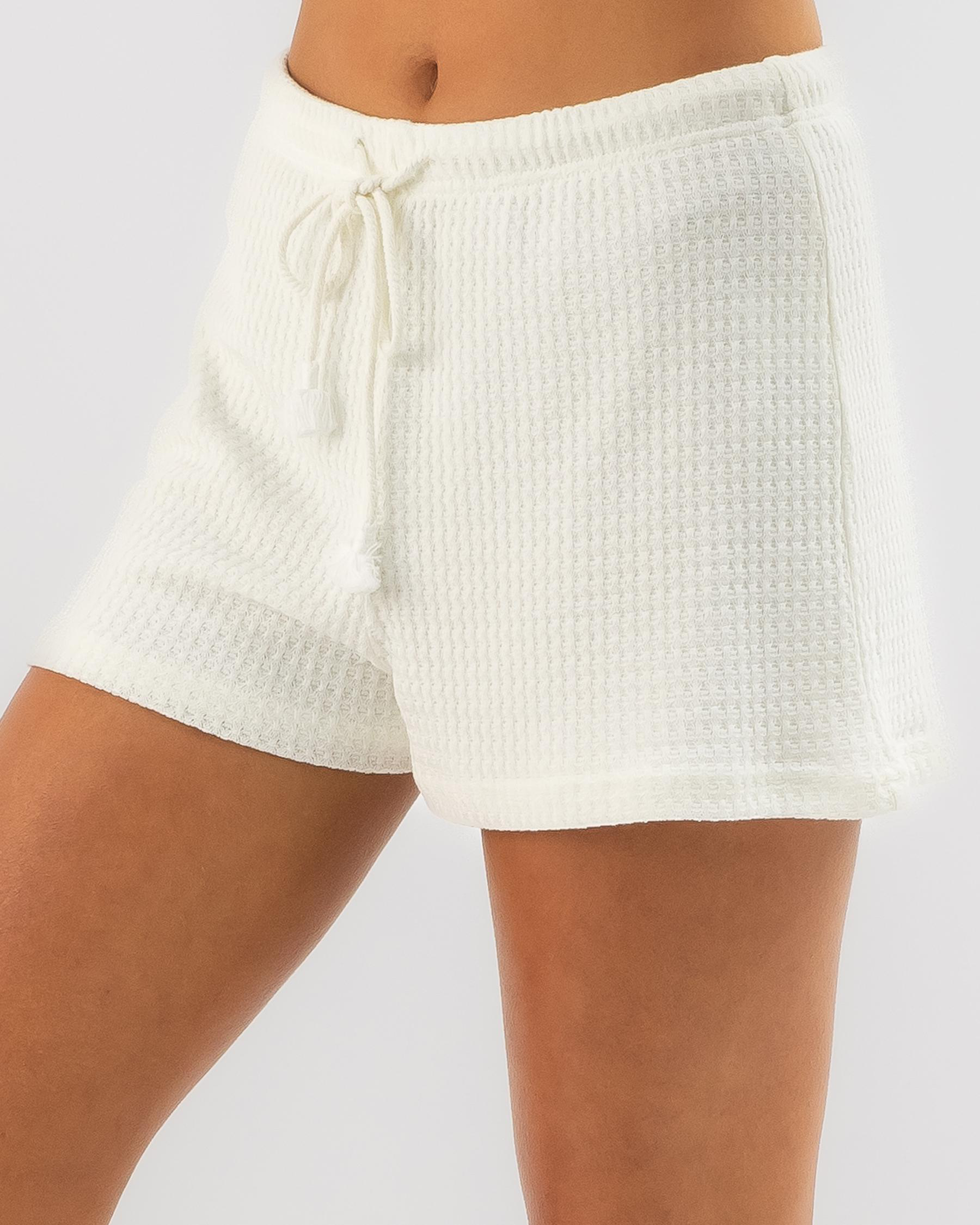 Shop Mooloola Charlie Shorts In White - Fast Shipping & Easy Returns ...