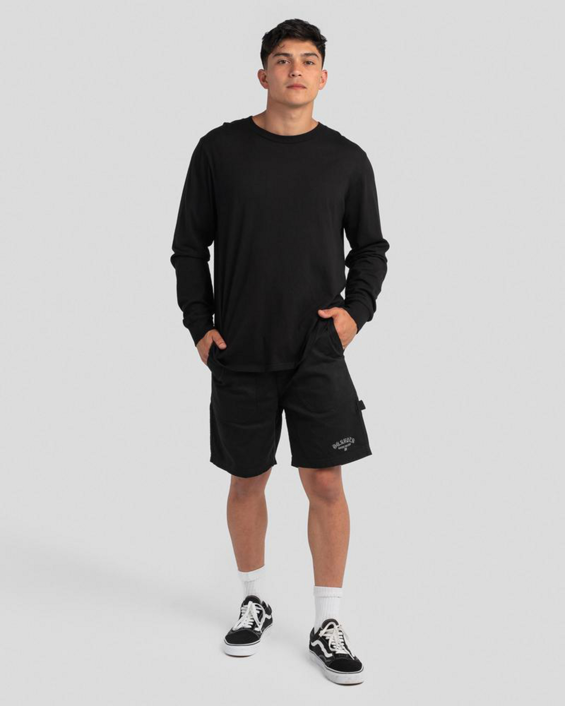 Shop DC Shoes Mechanic Shorts In Black - Fast Shipping & Easy Returns ...