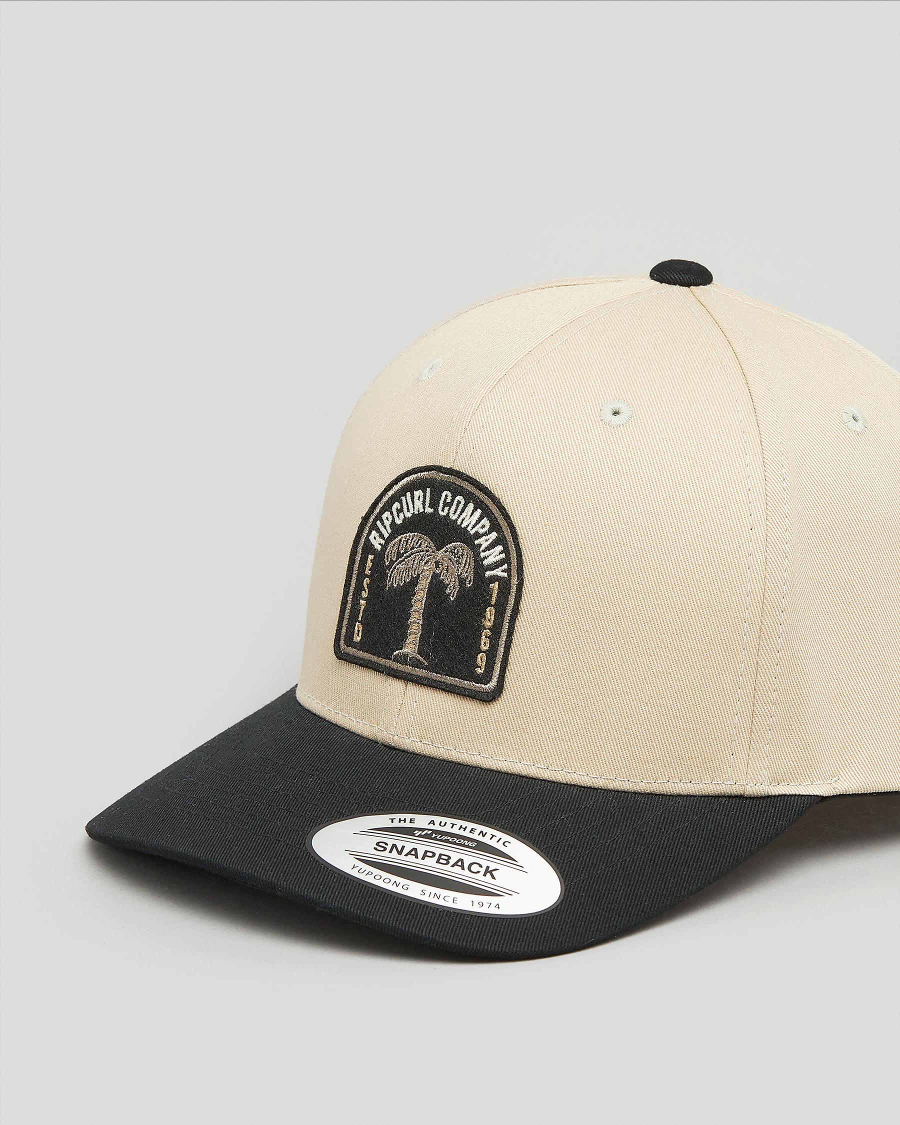 Shop Rip Curl Scenic Snapback Cap In Sand - Fast Shipping & Easy ...