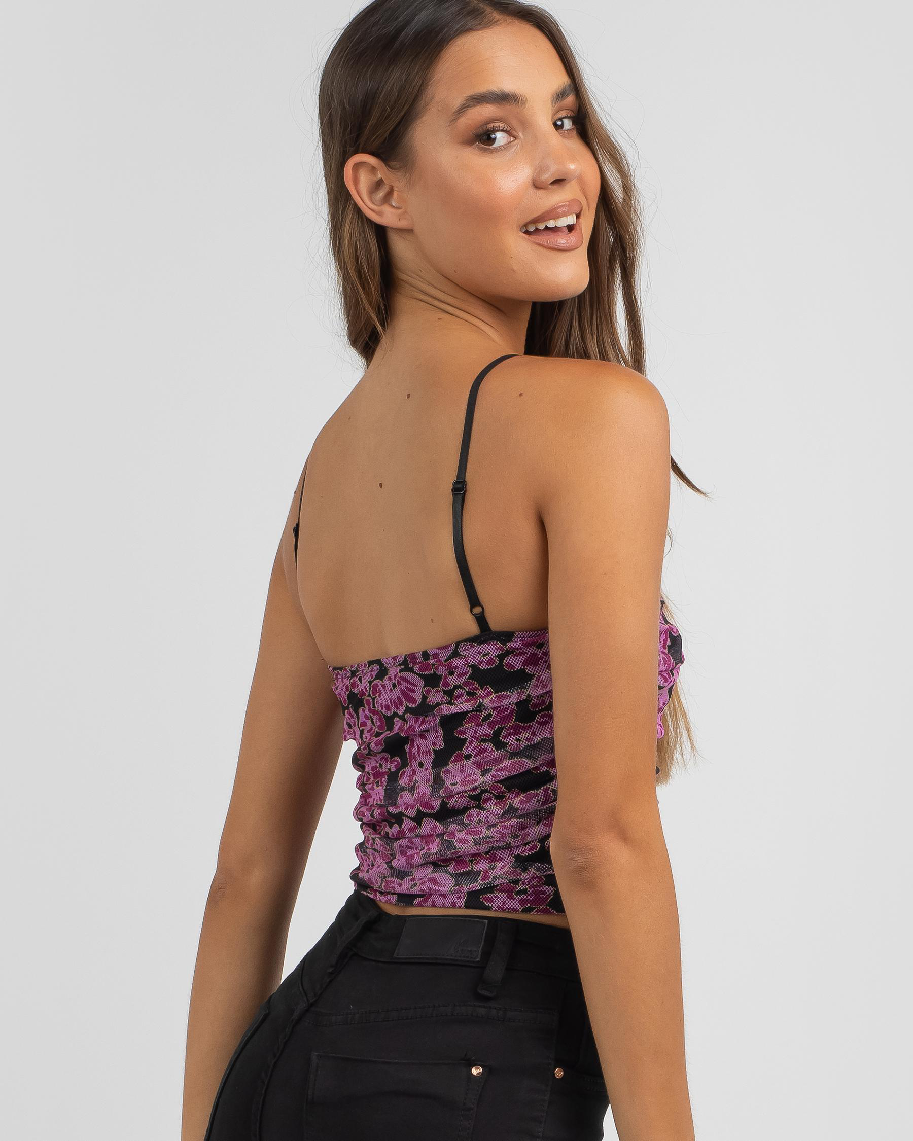 Shop 8 Birdies He Loves Me Top In Black - Fast Shipping & Easy Returns ...