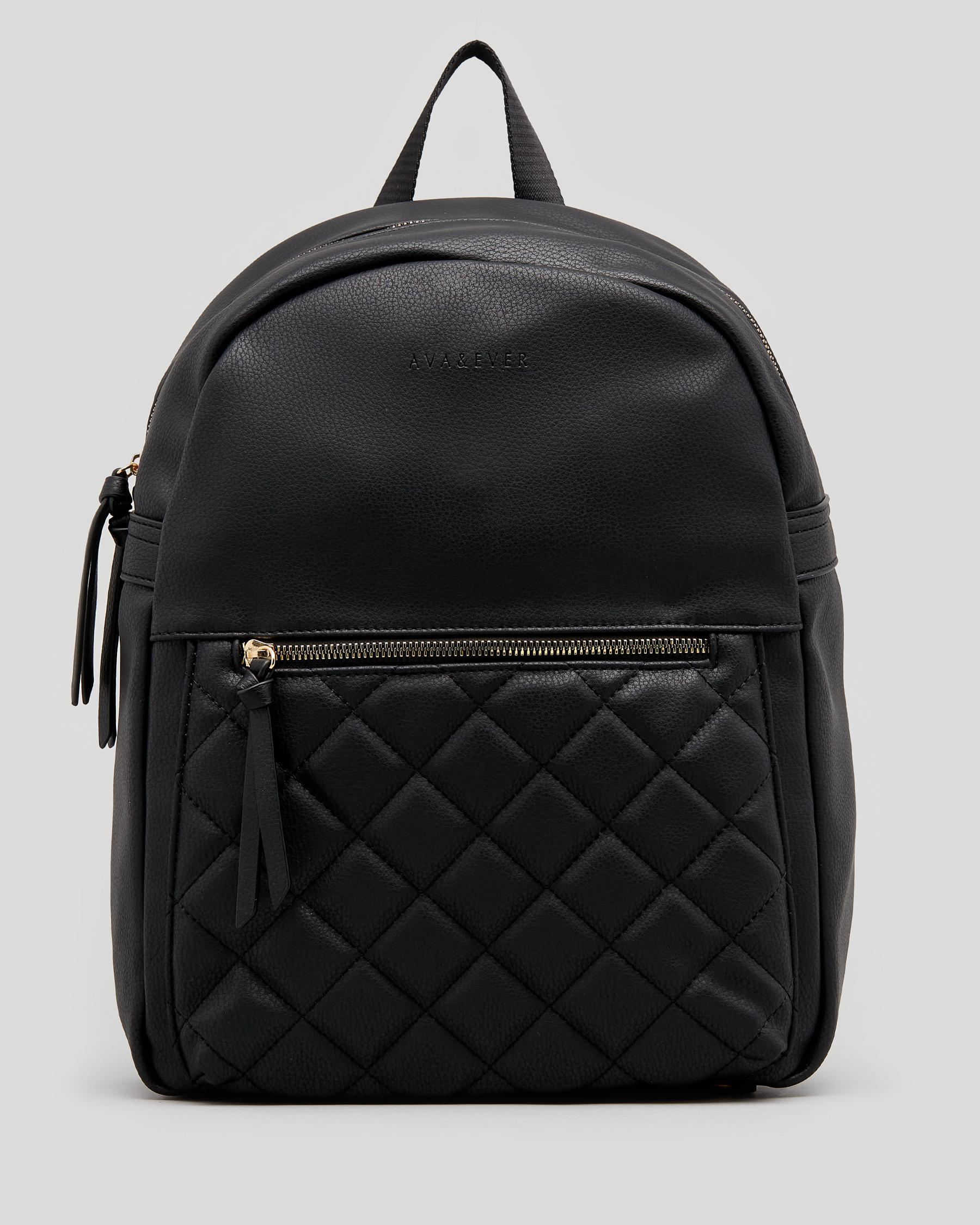 Shop Ava And Ever Mellie Backpack In Black - Fast Shipping & Easy ...
