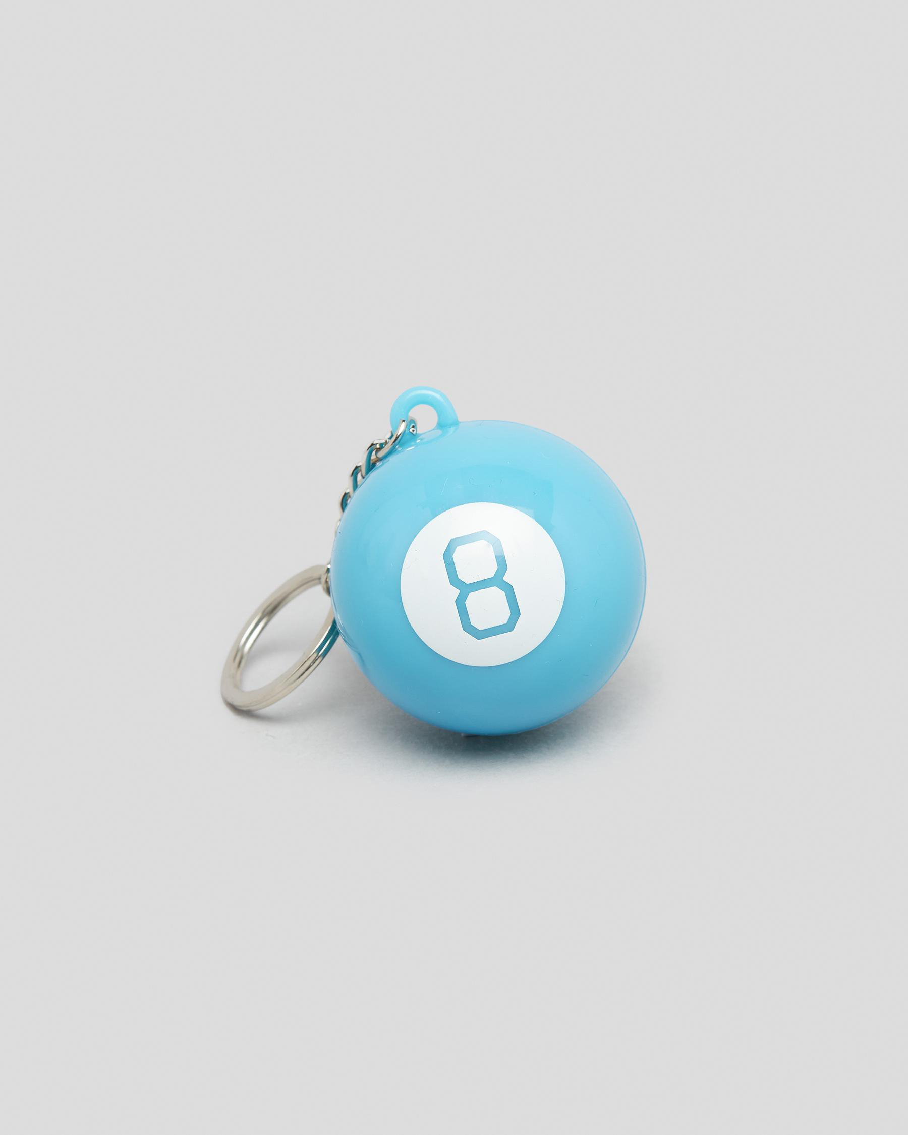 Shop Karyn In LA Magic 8-Ball Keyring In Light Blue - Fast Shipping ...