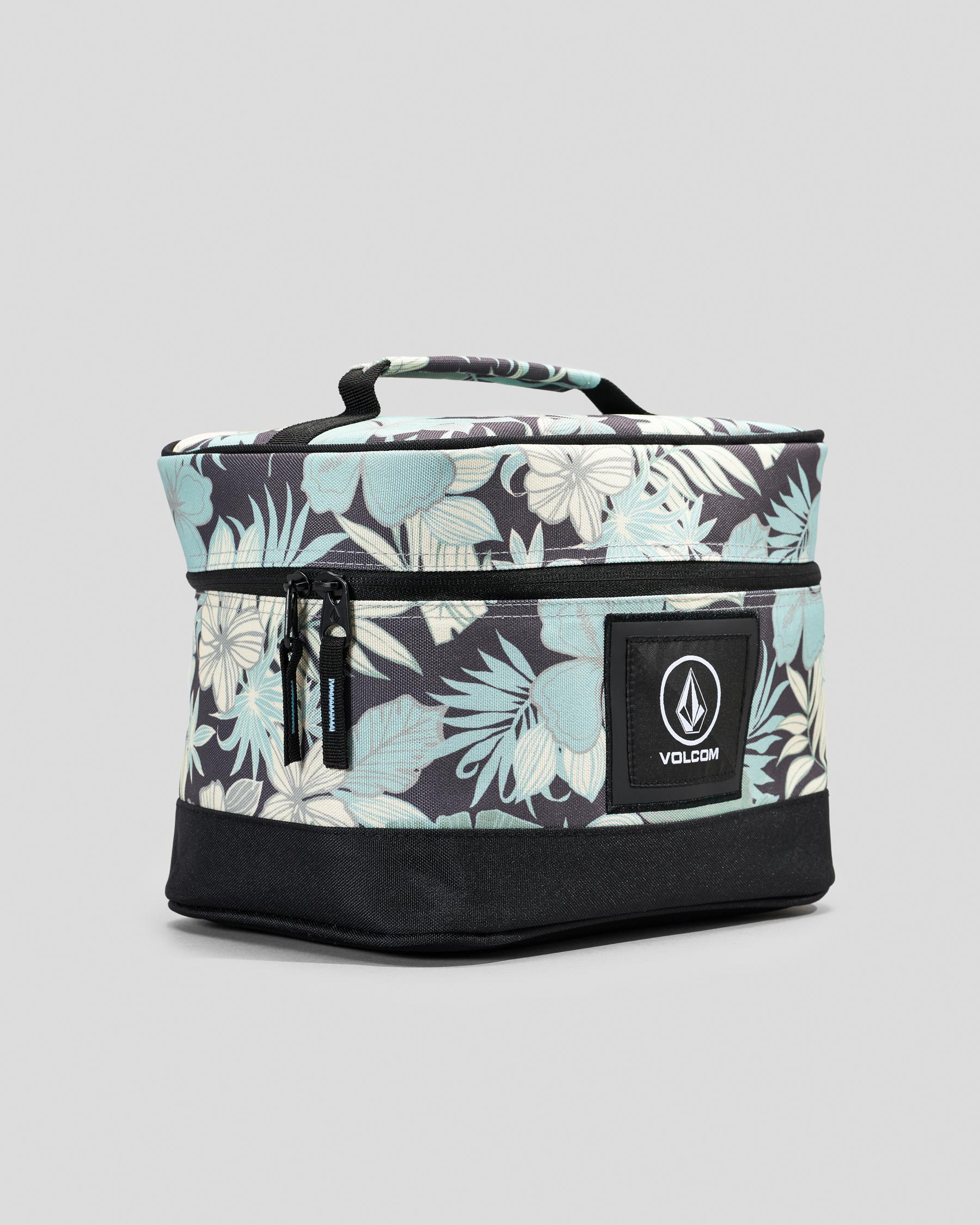 Shop Volcom Patch Attack Deluxe Makeup Case In Sea Glass - Fast Shipping & Easy Returns - City ...