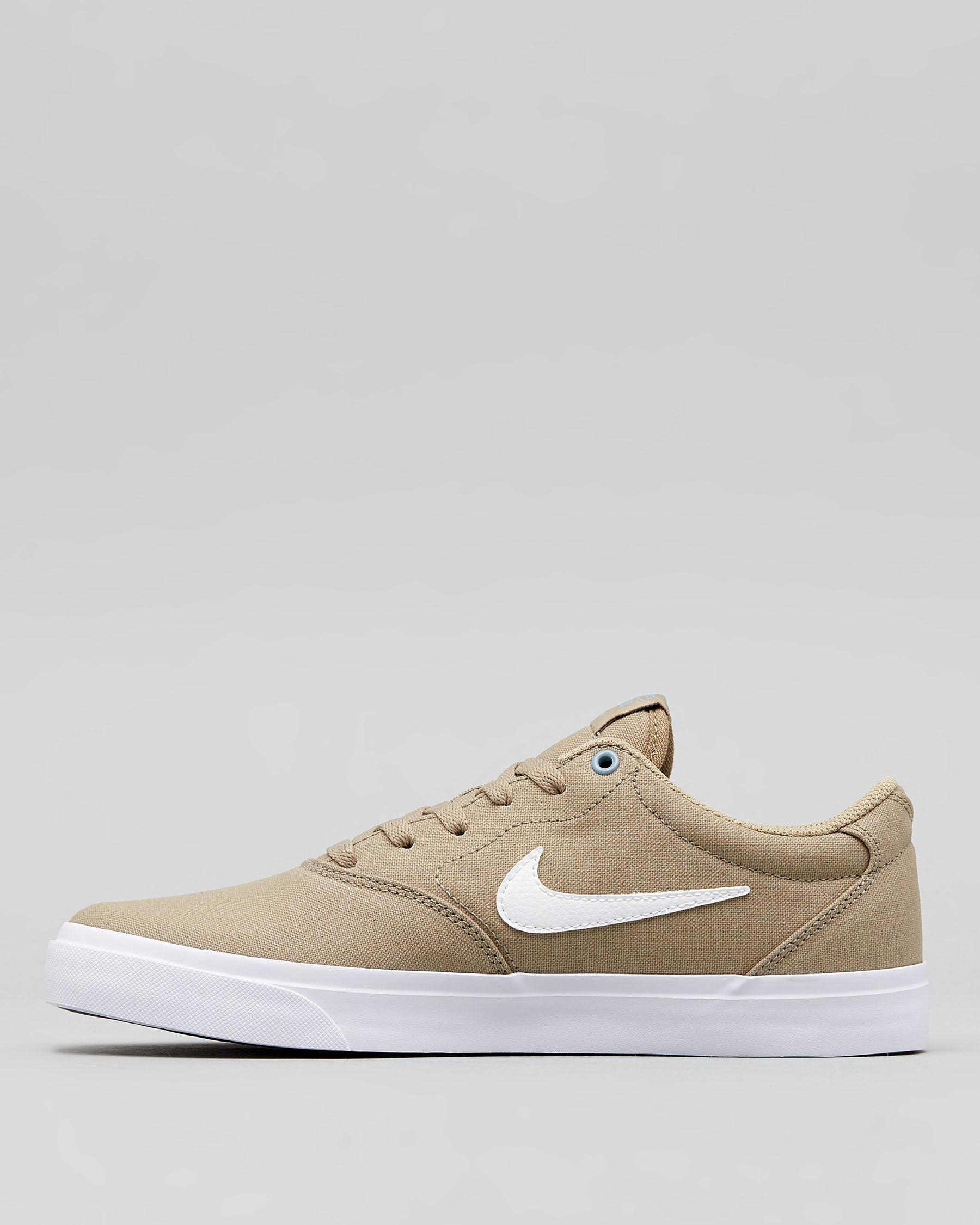 Shop Nike Charge Shoes In Khaki/white - Fast Shipping & Easy Returns ...