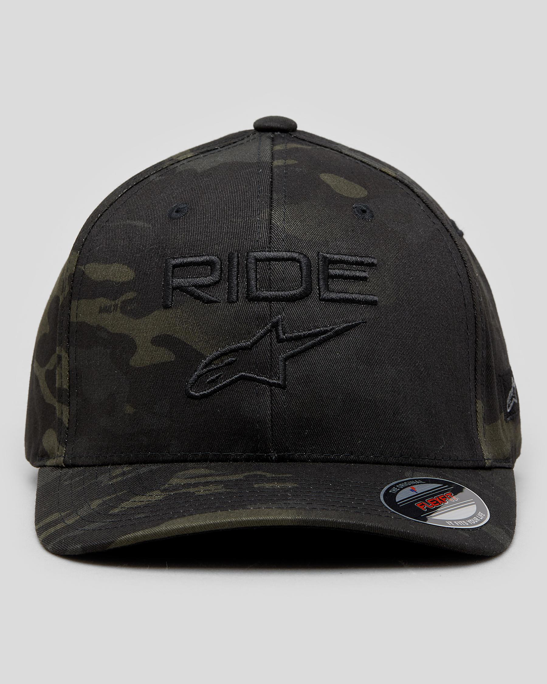 Shop Alpinestars Ride Multicam Cap In Black/black - Fast Shipping ...
