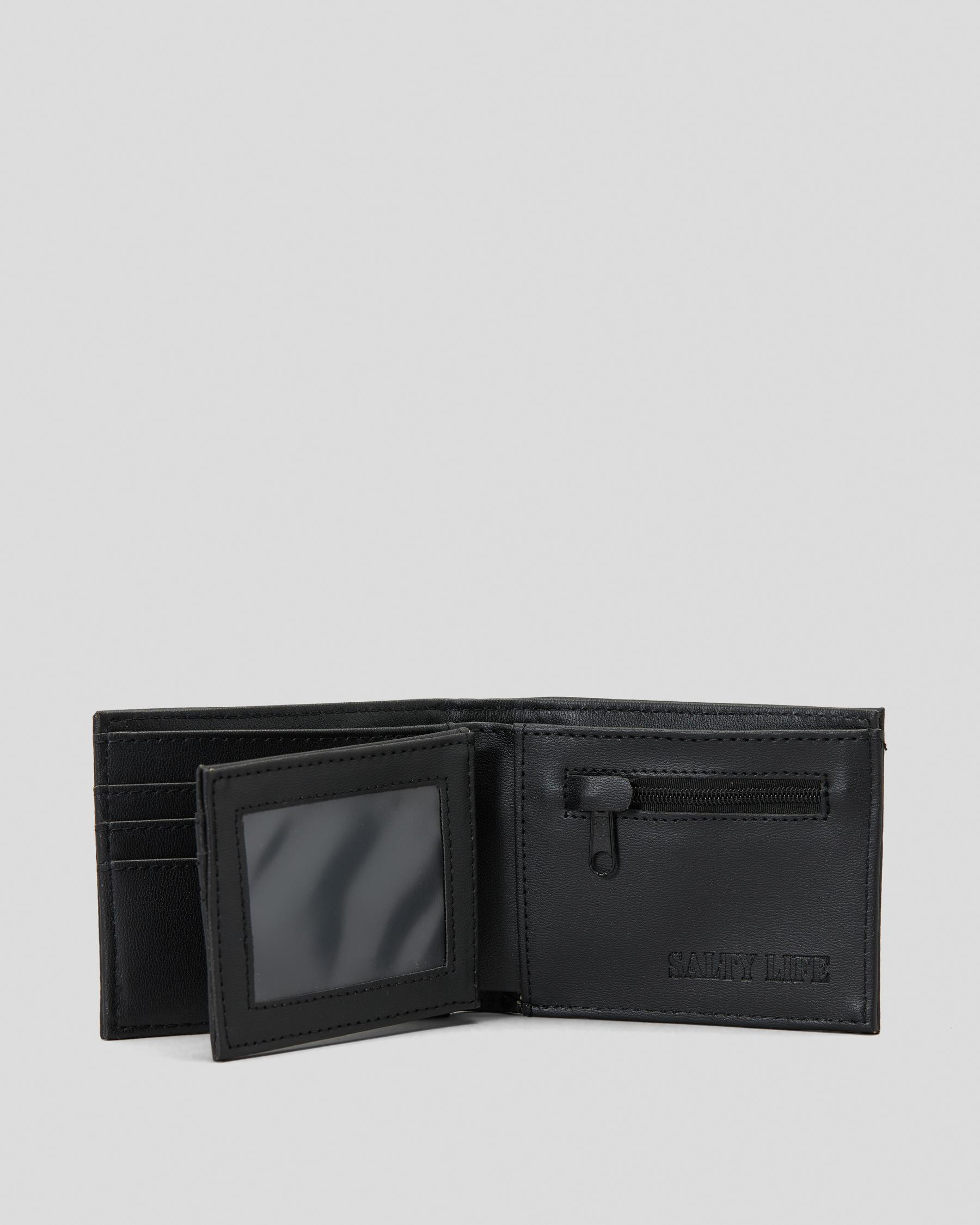 Shop Salty Life Dutchman Wallet In Black - Fast Shipping & Easy Returns ...